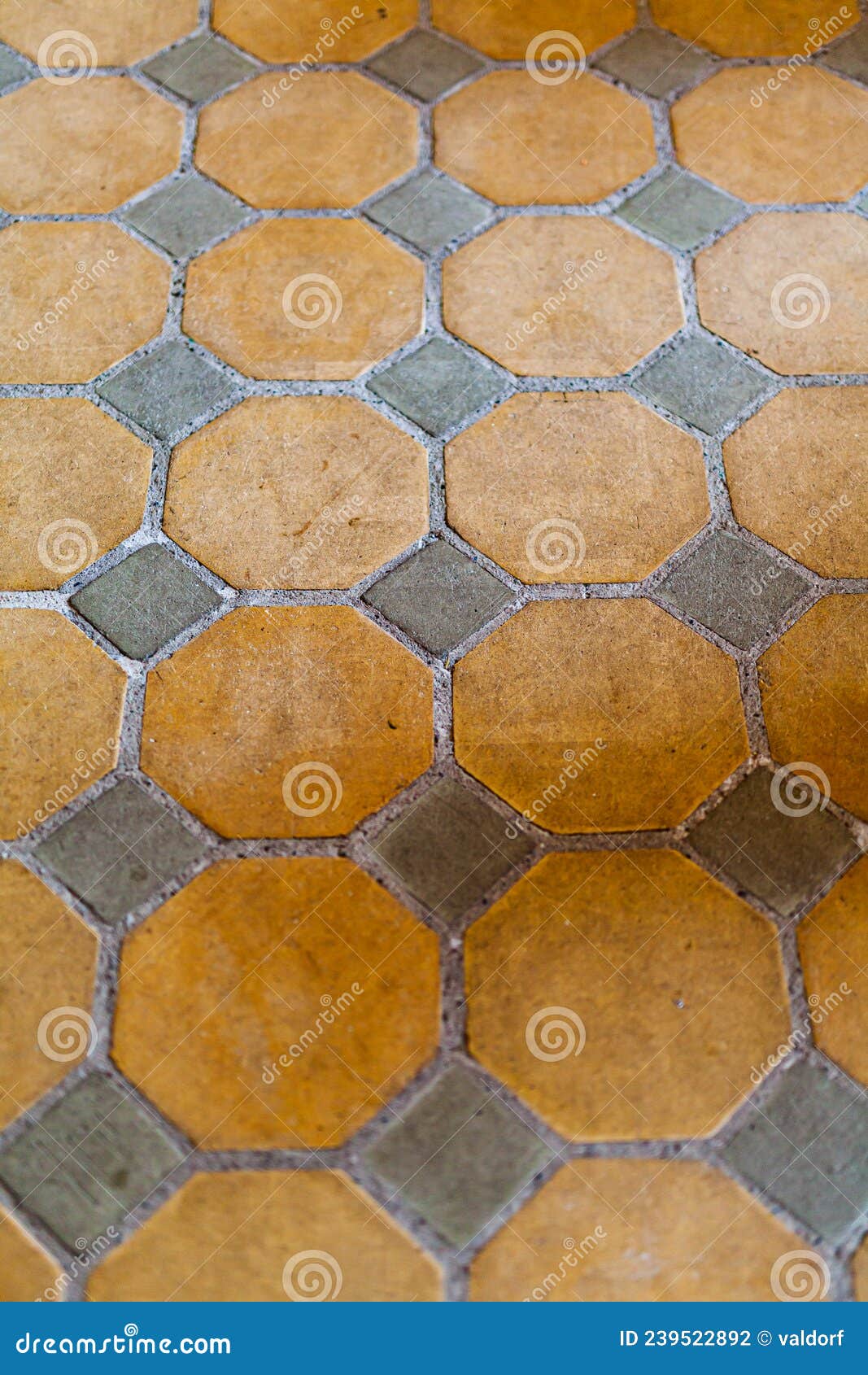 Antique Stone Tile Floor Pattern Stock Photo - Image of grid, stone ...
