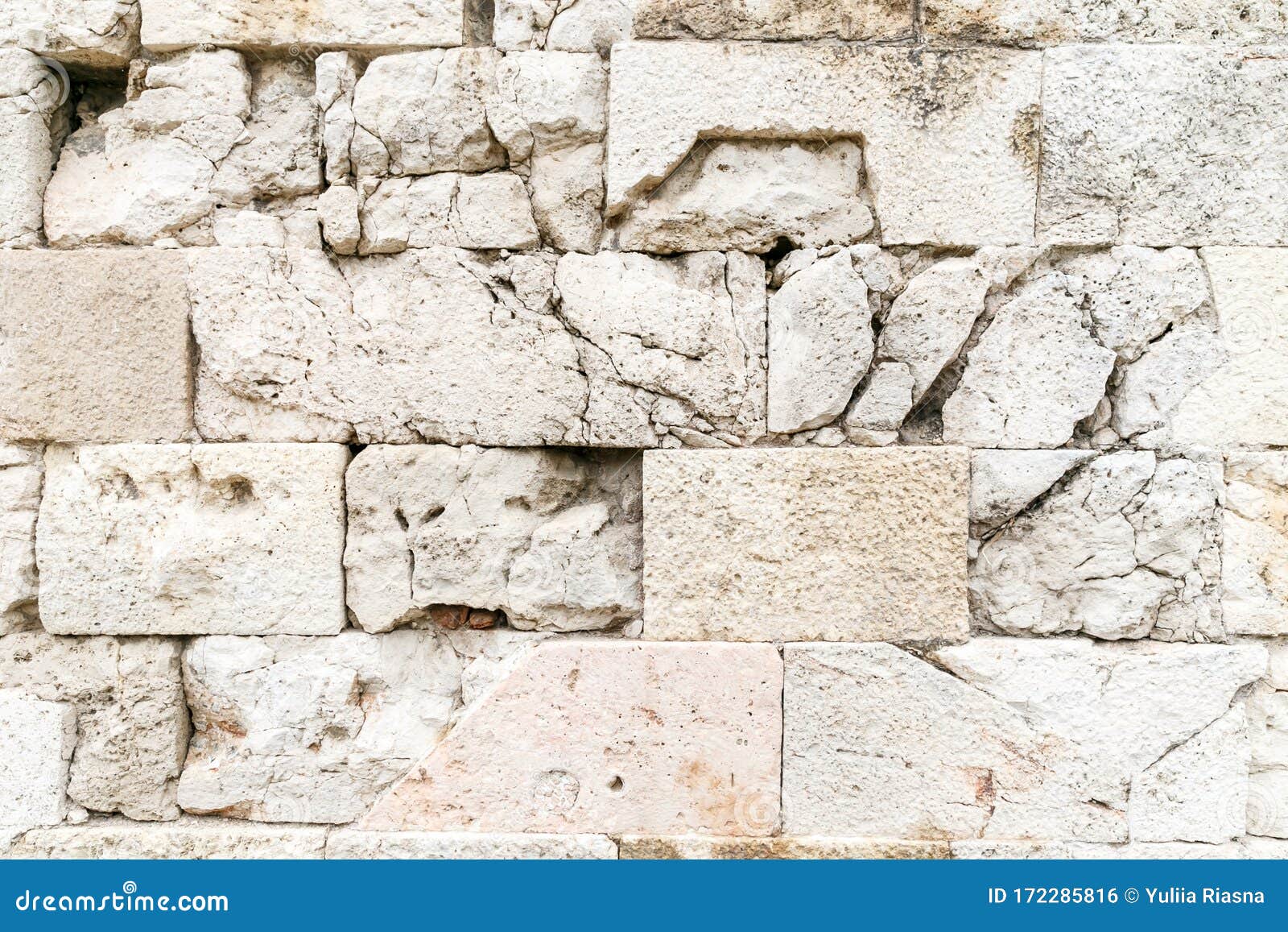 Antique Stone Wall in the Acropolis of Athens. Brick Wall Background ...