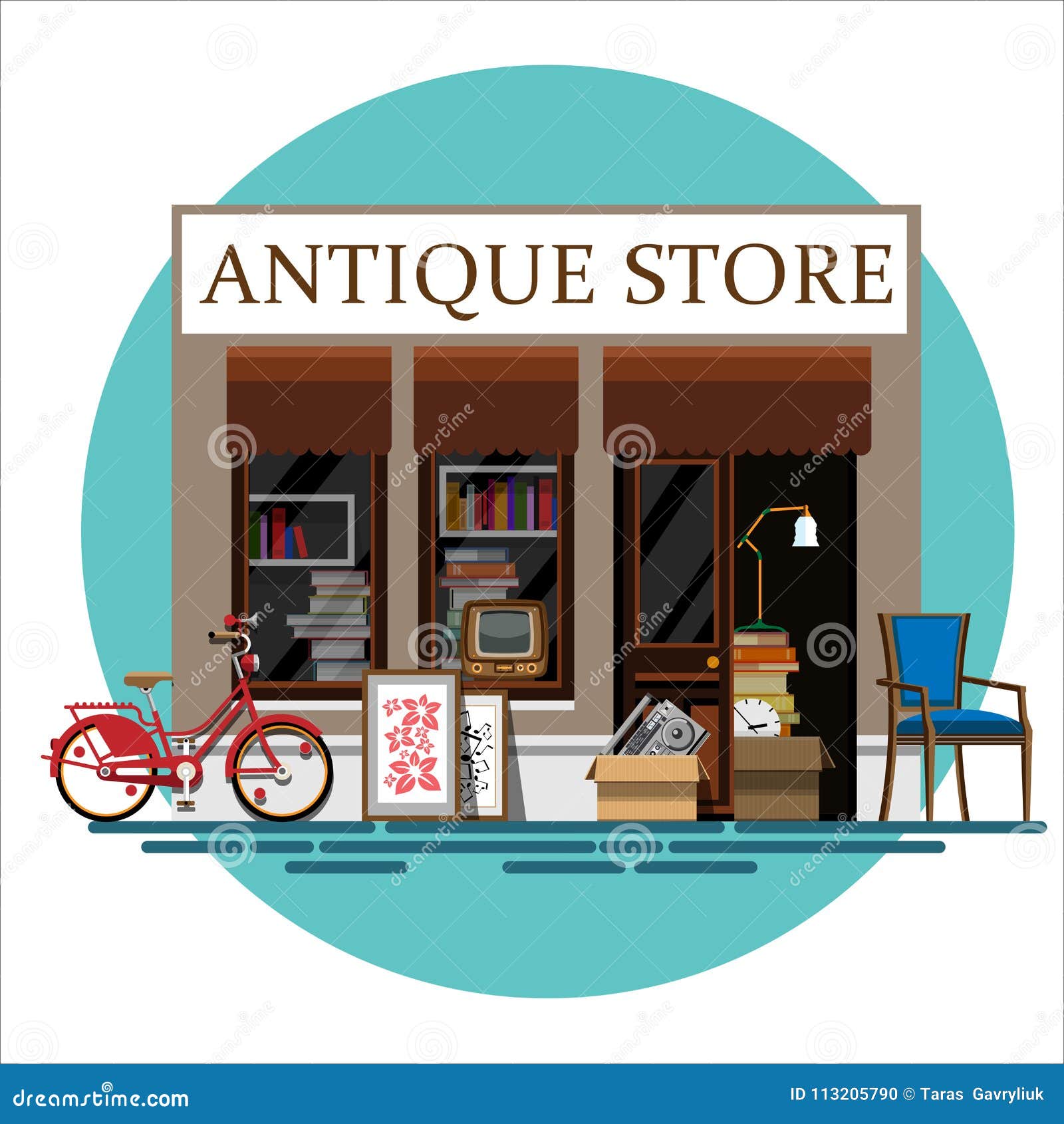 Antique Store Or Pawn Shop Interior Royalty-Free Stock Photography ...