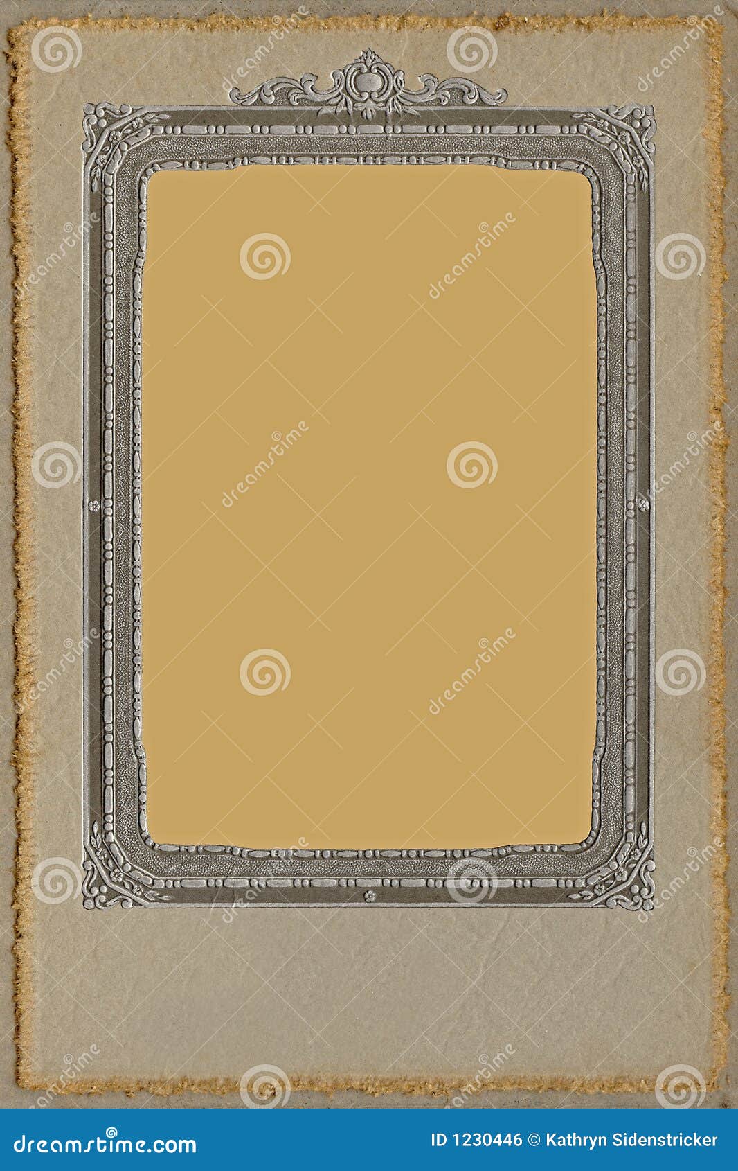 Antique Studio Photo Frame stock photo. Image of antique - 1230446