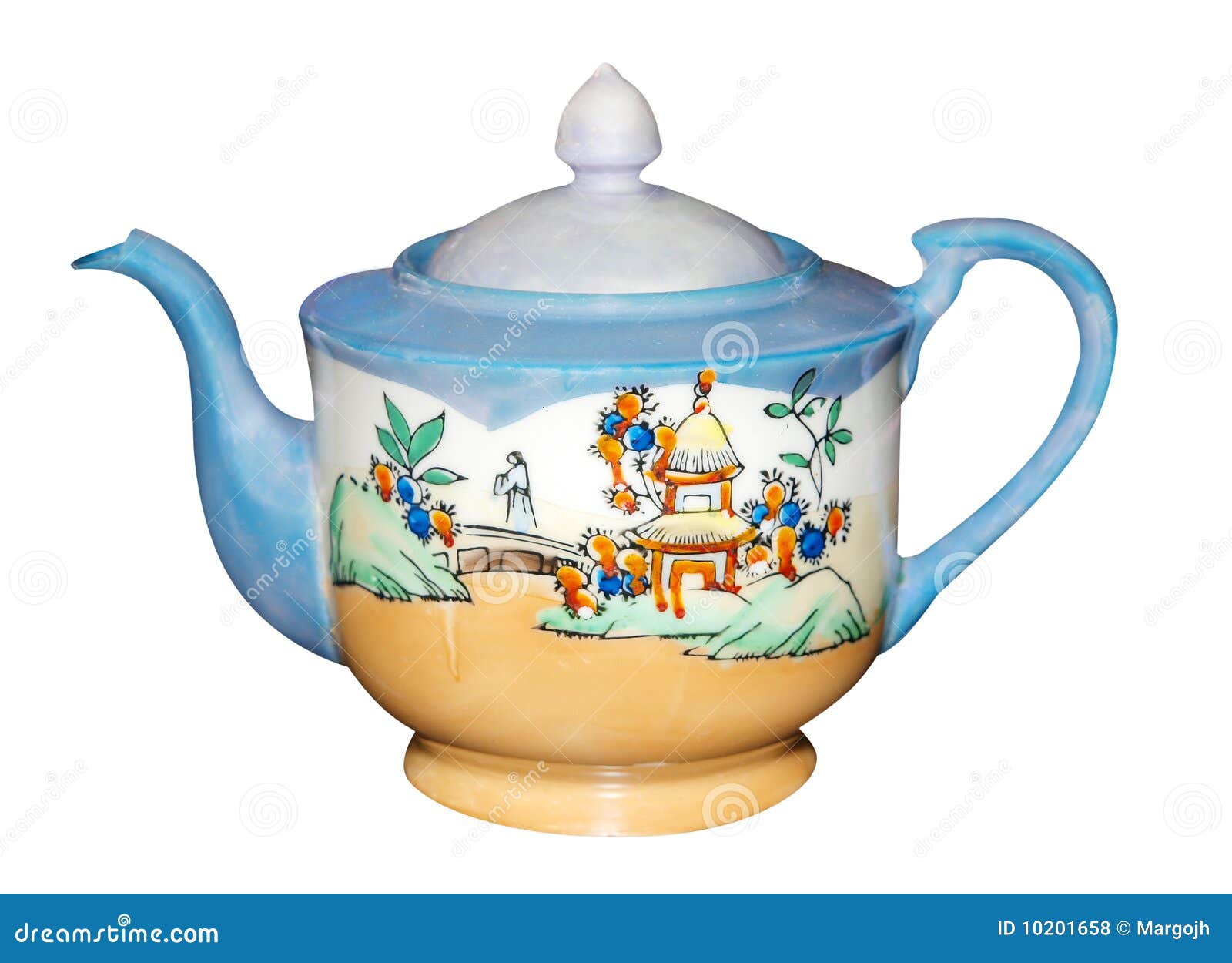 Antique Teapot stock photo. Image of bridge, ornate, japanese - 10201658