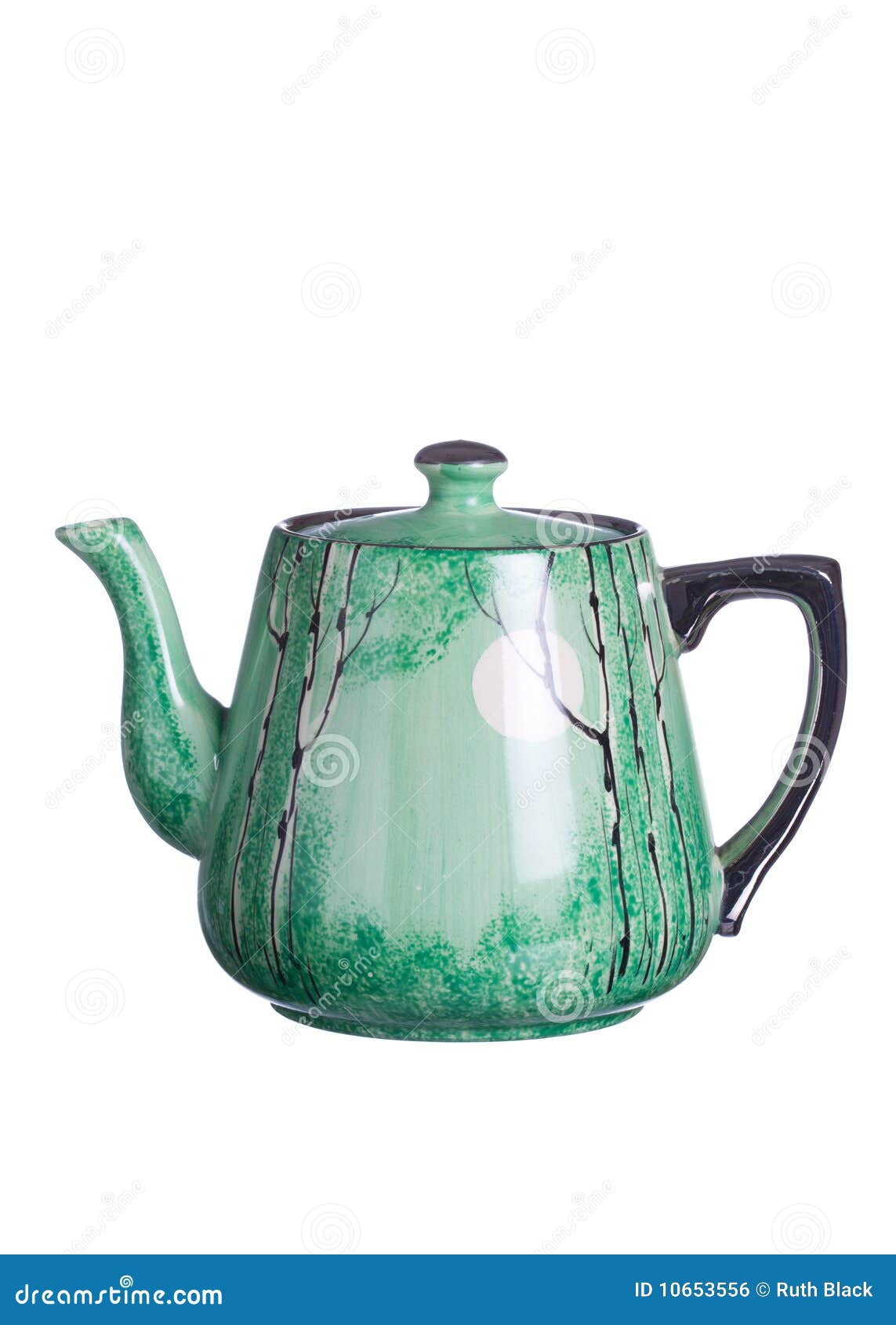 Antique teapot stock photo. Image of white, vintage, ceramics - 10653556