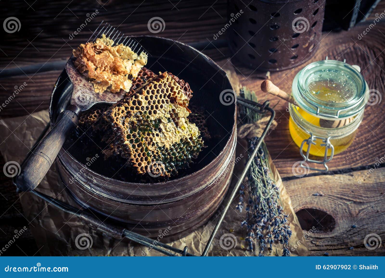 Antique Tools for Beekeeping Stock Photo - Image of fresh, apiary: 62907902