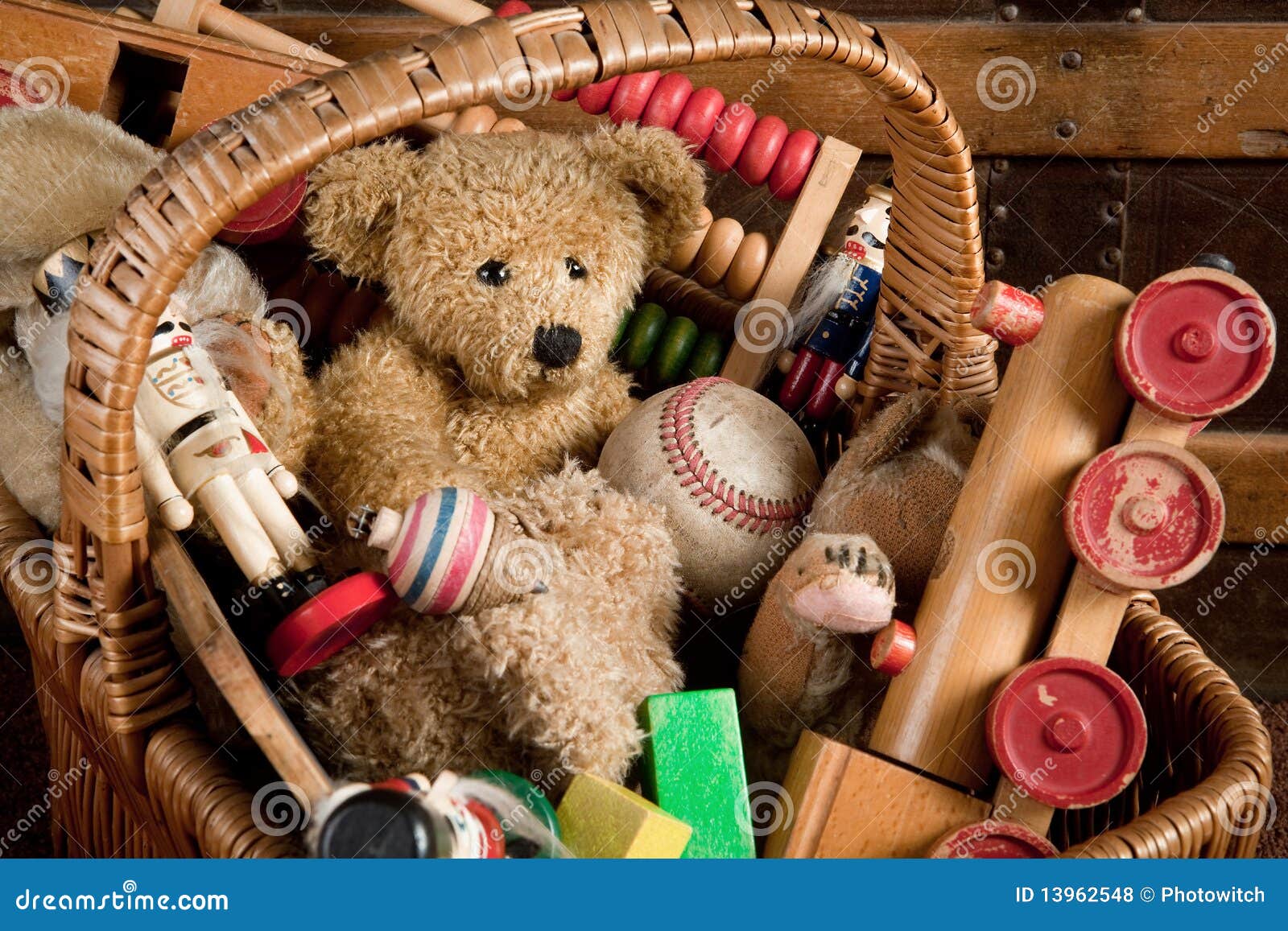 Antique toys stock photo. Image of sentimental, wooden - 13962548