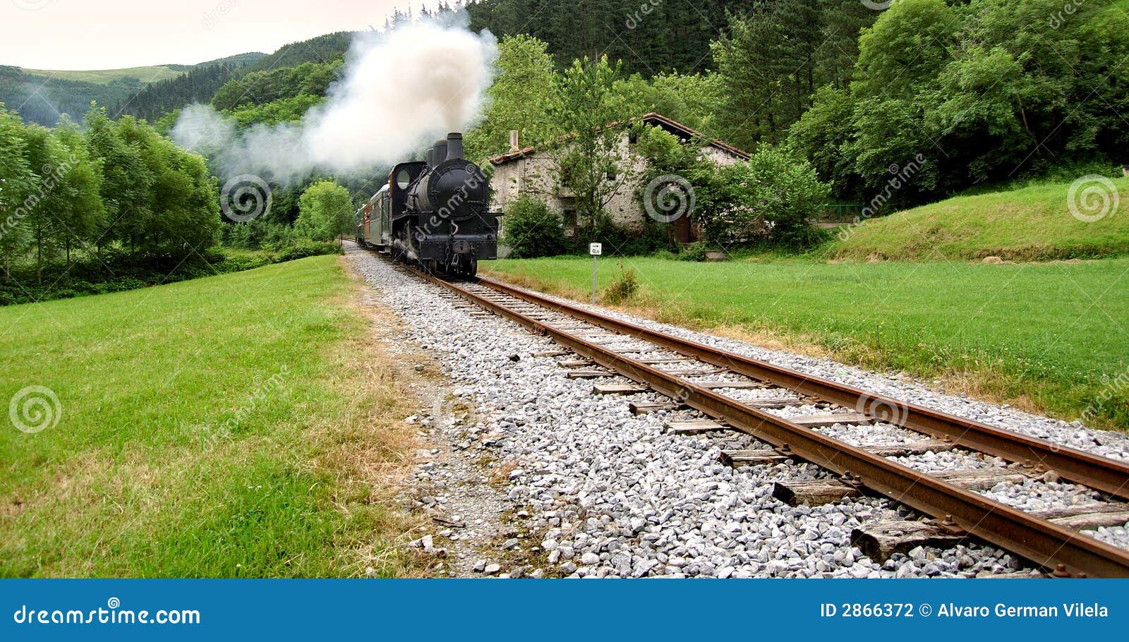 Antique Train Stock Photo | CartoonDealer.com #54246042