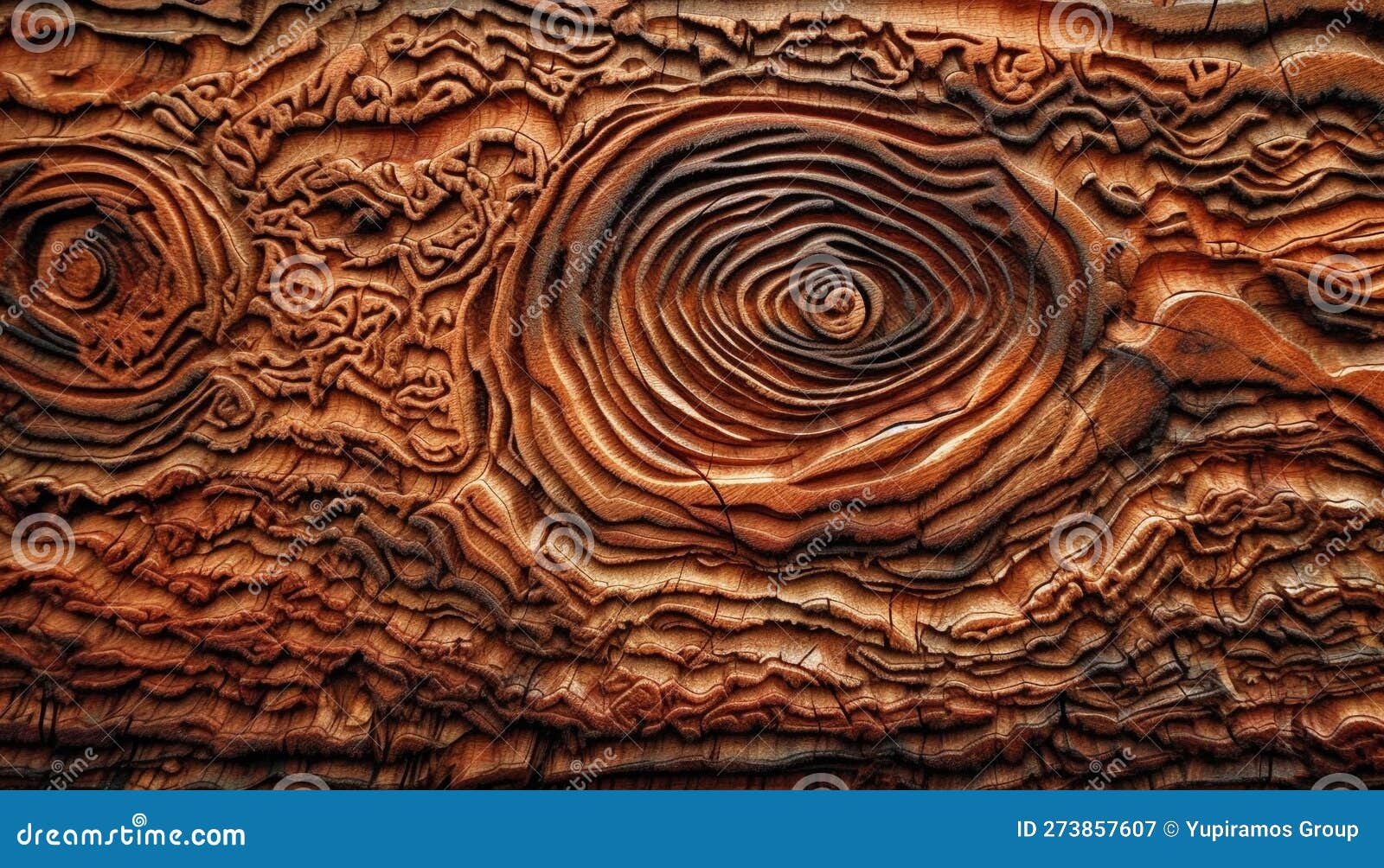 Antique Tree Trunk Cross Section Decor Backdrop Generated by AI Stock ...