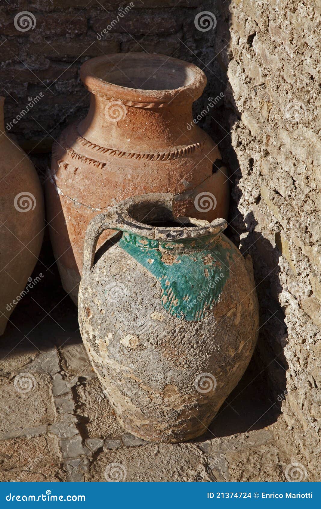 Antique vases stock photo. Image of history, antique - 21374724