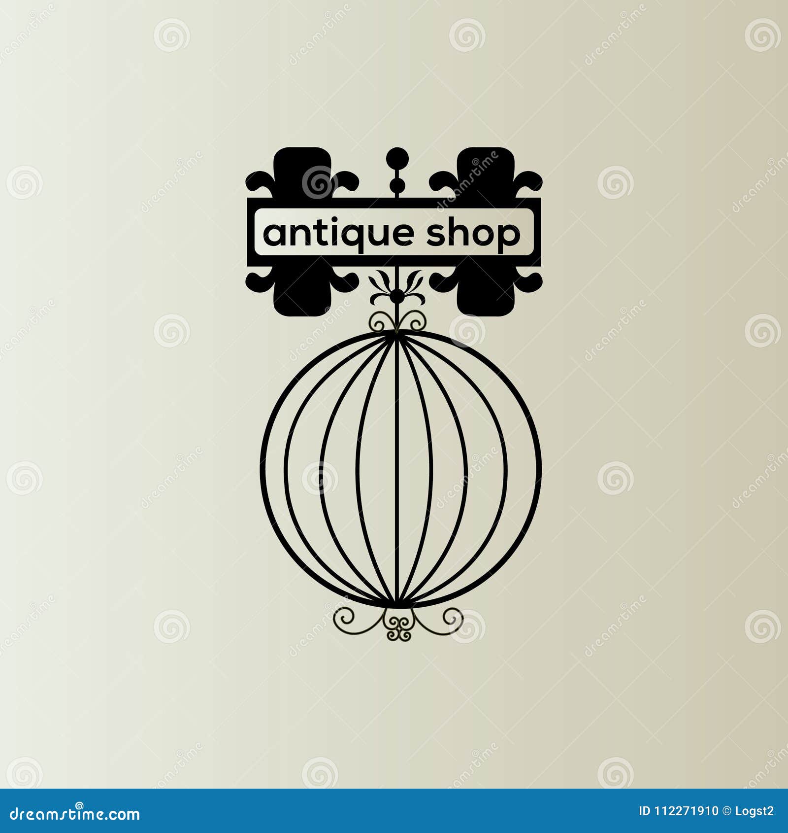 Antiques Shop Logo