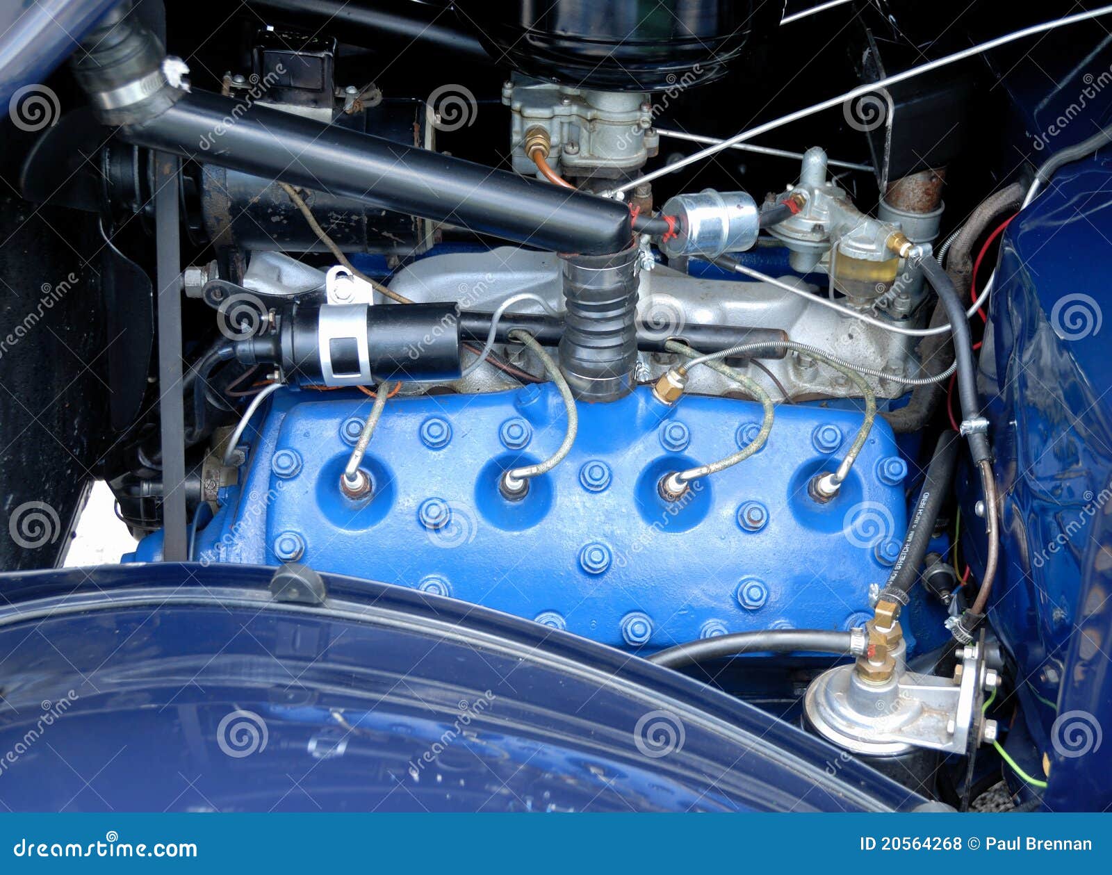 Antique vehicle engine stock photo. Image of automobile - 20564268