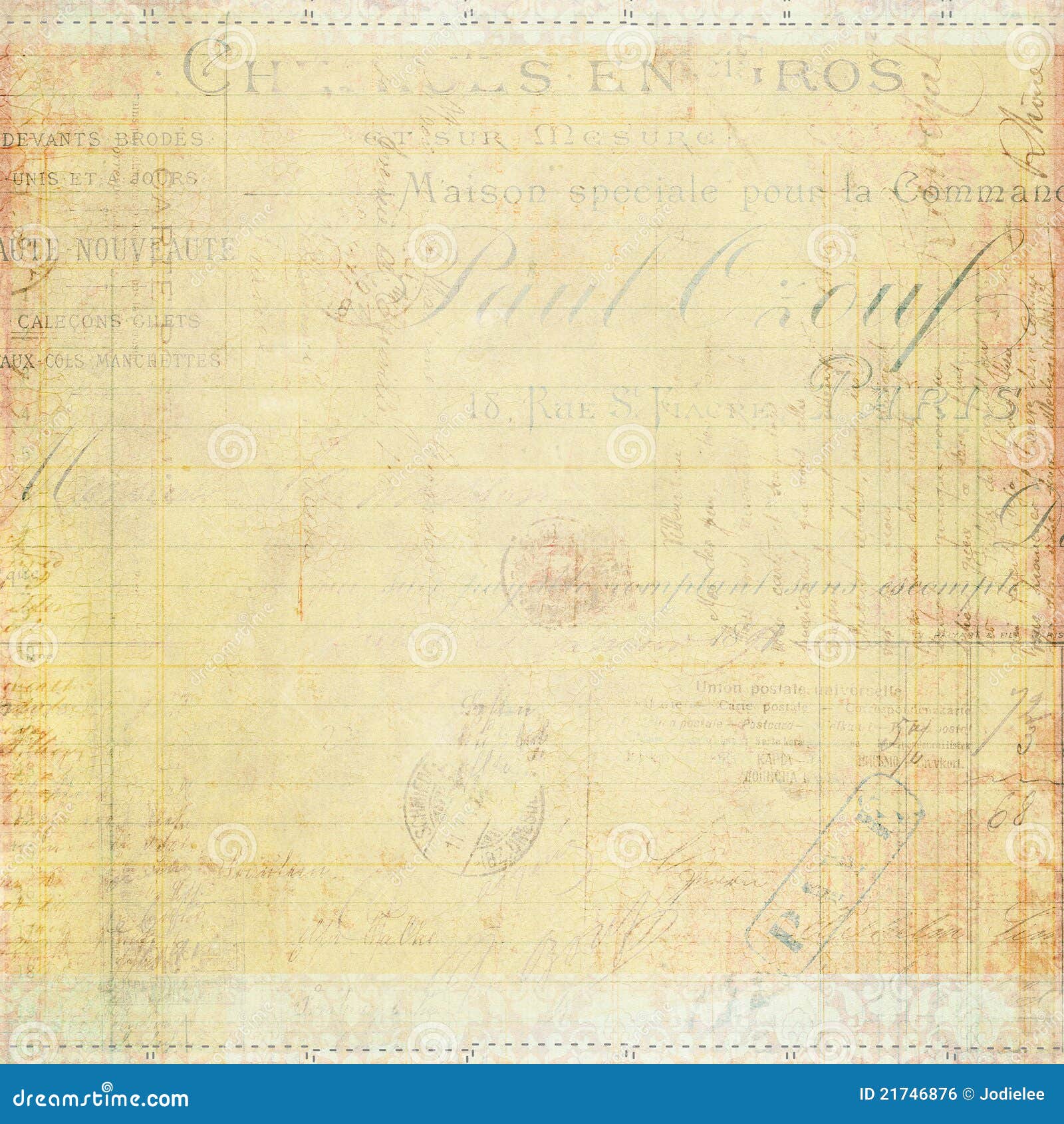 Antique Paper Collection Royalty-Free Stock Photo | CartoonDealer.com ...