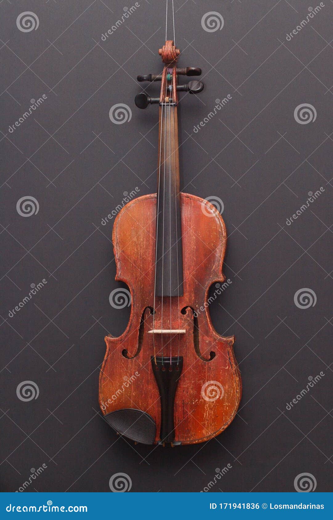 Antique Violin for Restoration Stock Photo - Image of wood, violin ...