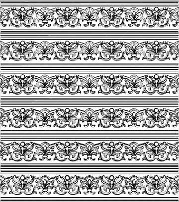 Antique Wall Panel Vector. Illustration Isolated on White Background ...