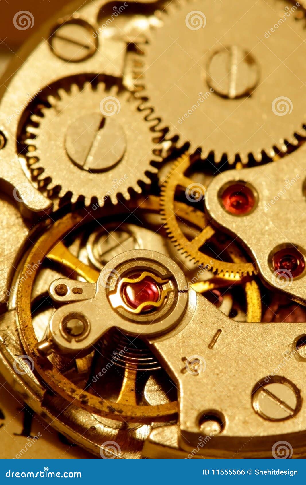 Antique watch mechanism stock photo. Image of macro, detail - 11555566