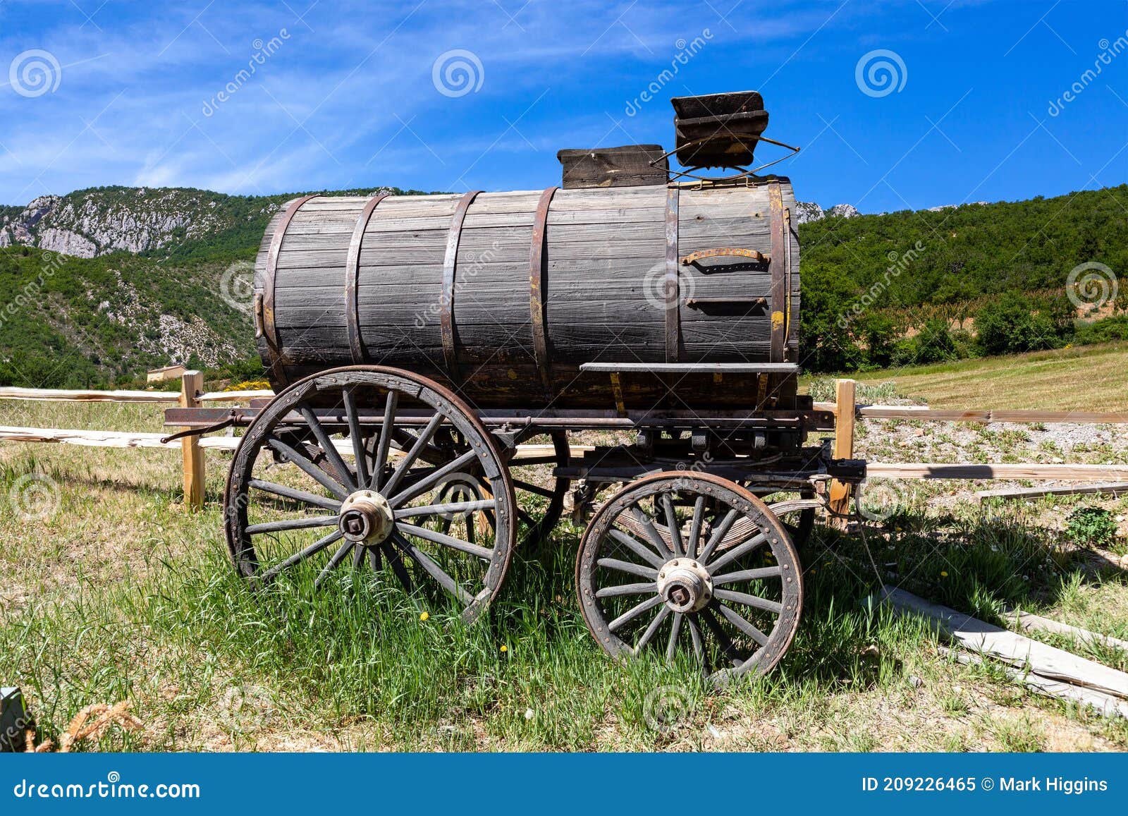 Water wagon stock image. Image of water, tank, scenery - 209226465
