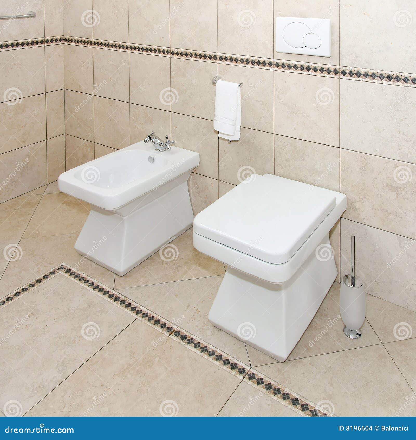Antique WC stock photo. Image of stylish, sanitation, tiles - 8196604
