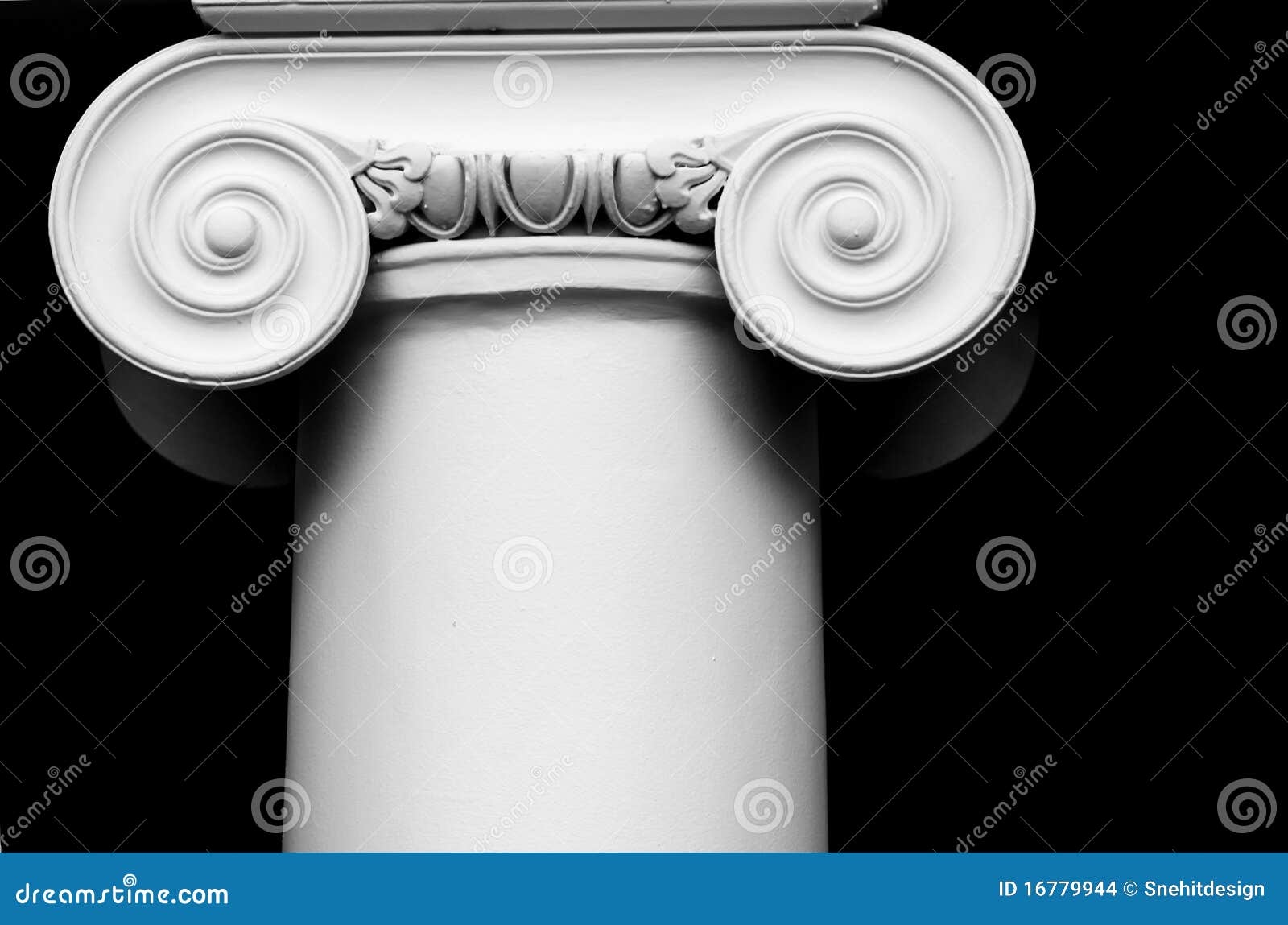 Antique white pillar stock photo. Image of background - 16779944