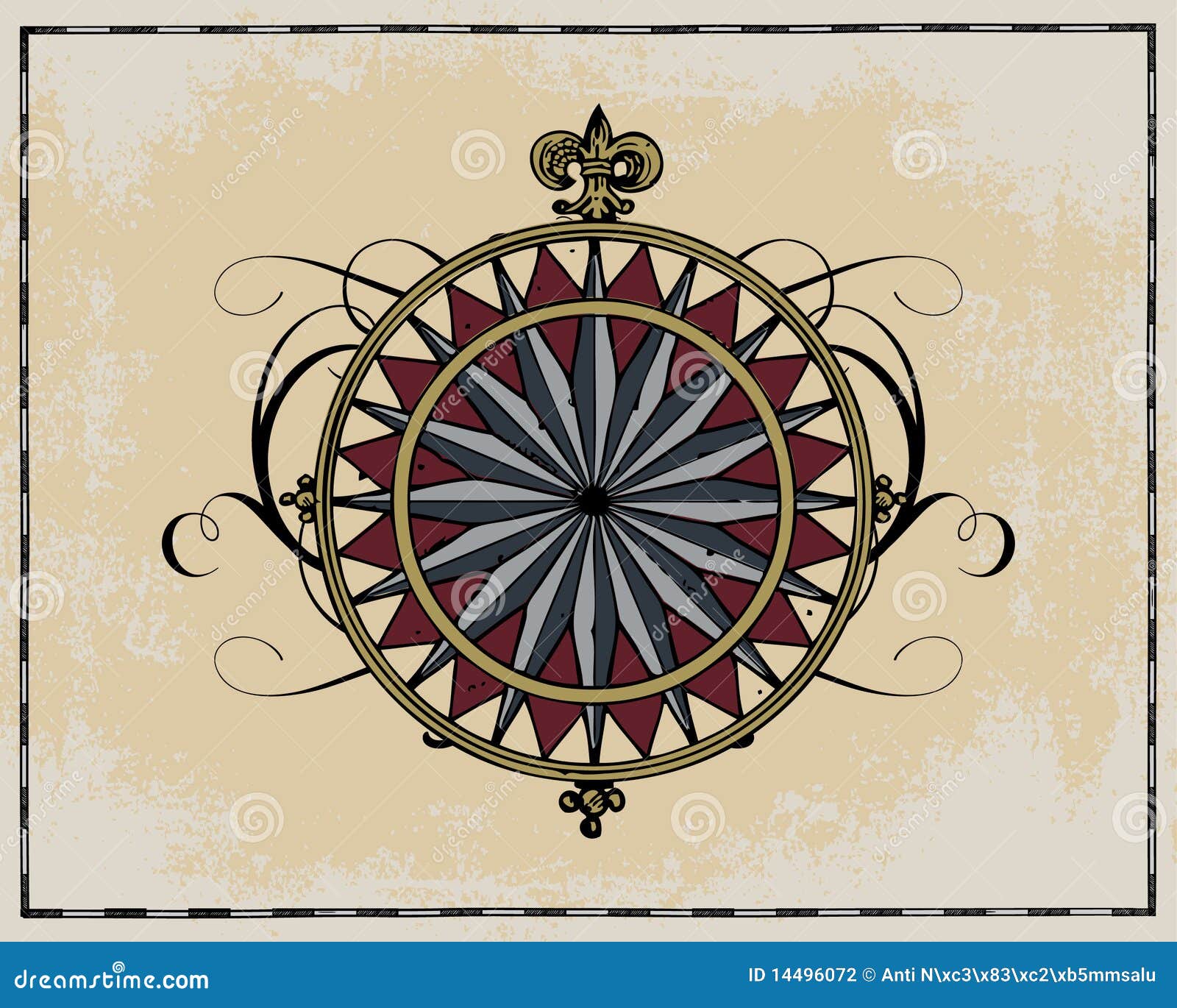 Cartoon Vintage Wind Rose Stock Illustrations – 329 Cartoon Vintage ...