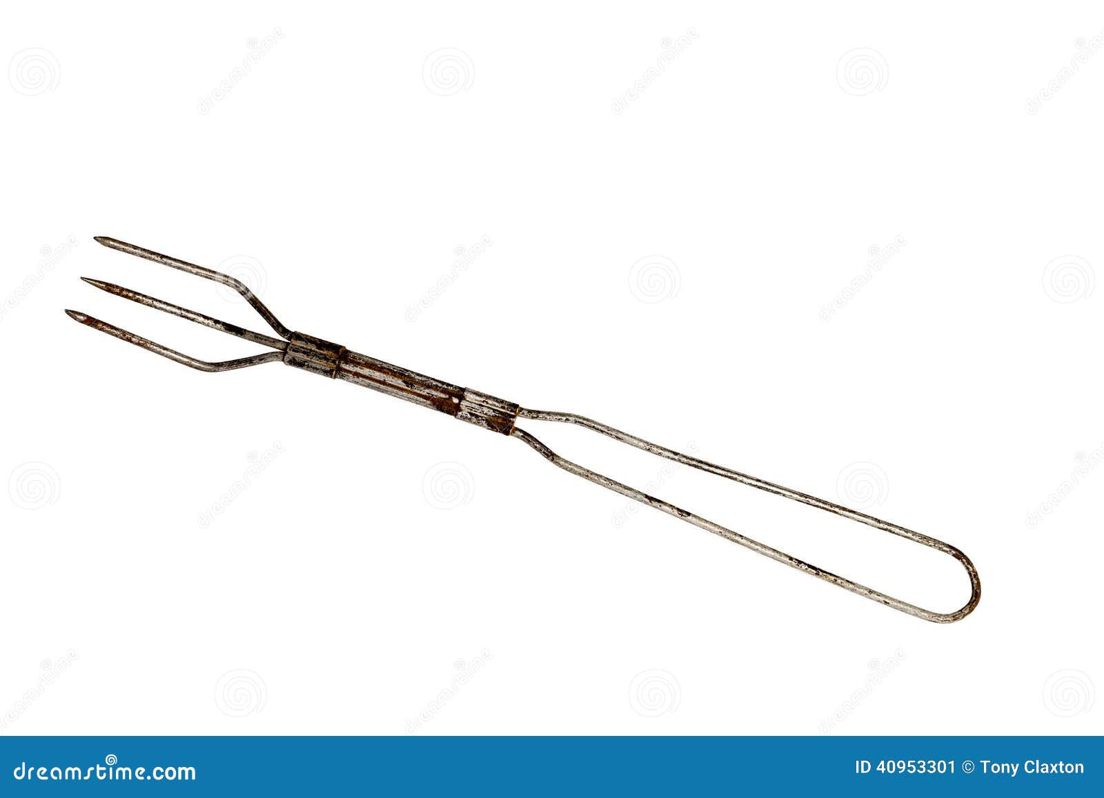Antique Wire Meat Fork stock image. Image of utensils - 40953301
