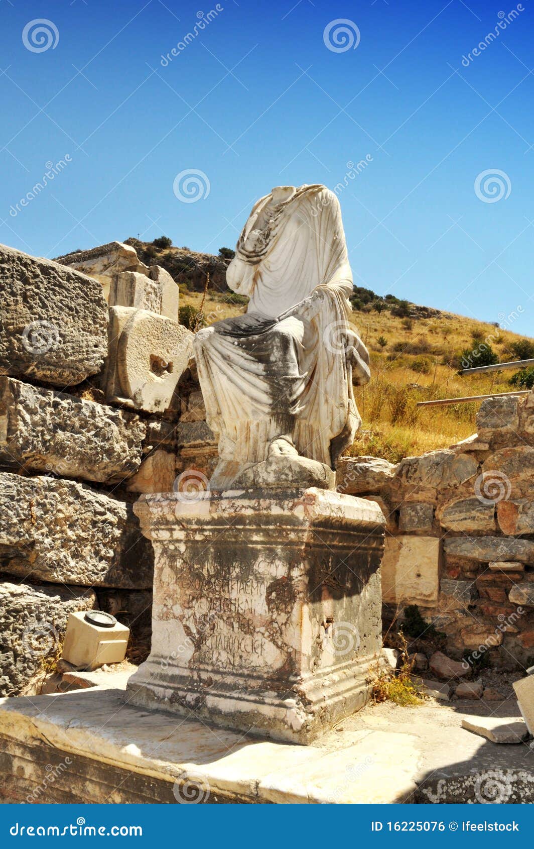Antique Women Statue in Ephesus, Turkey Stock Photo - Image of heritage ...