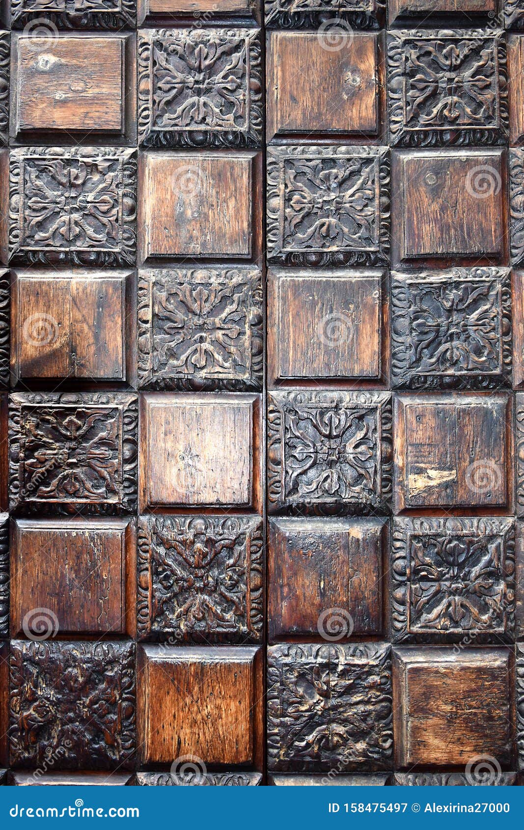 Antique wood carved panel stock image. Image of carving - 158475497