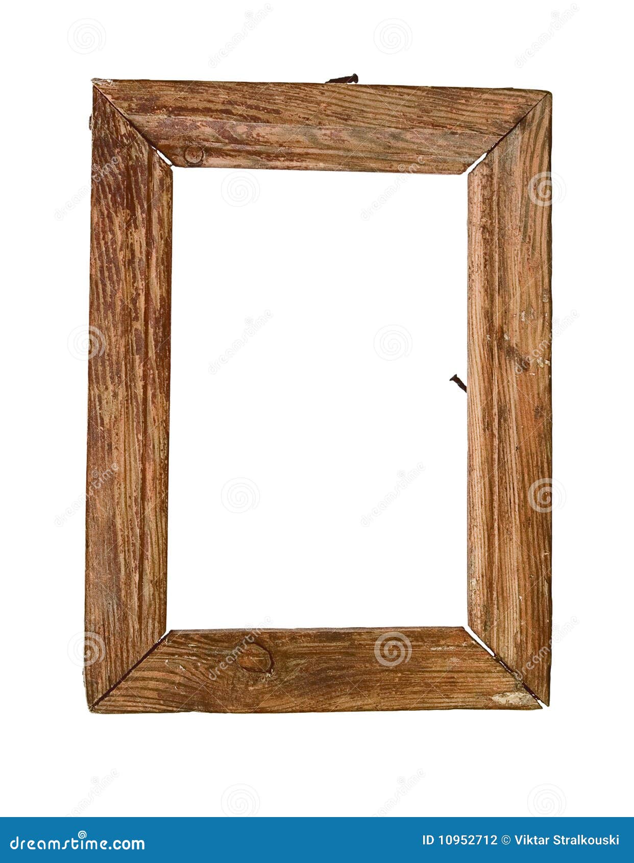 Antique wooden frame stock photo. Image of ornament, frame - 10952712