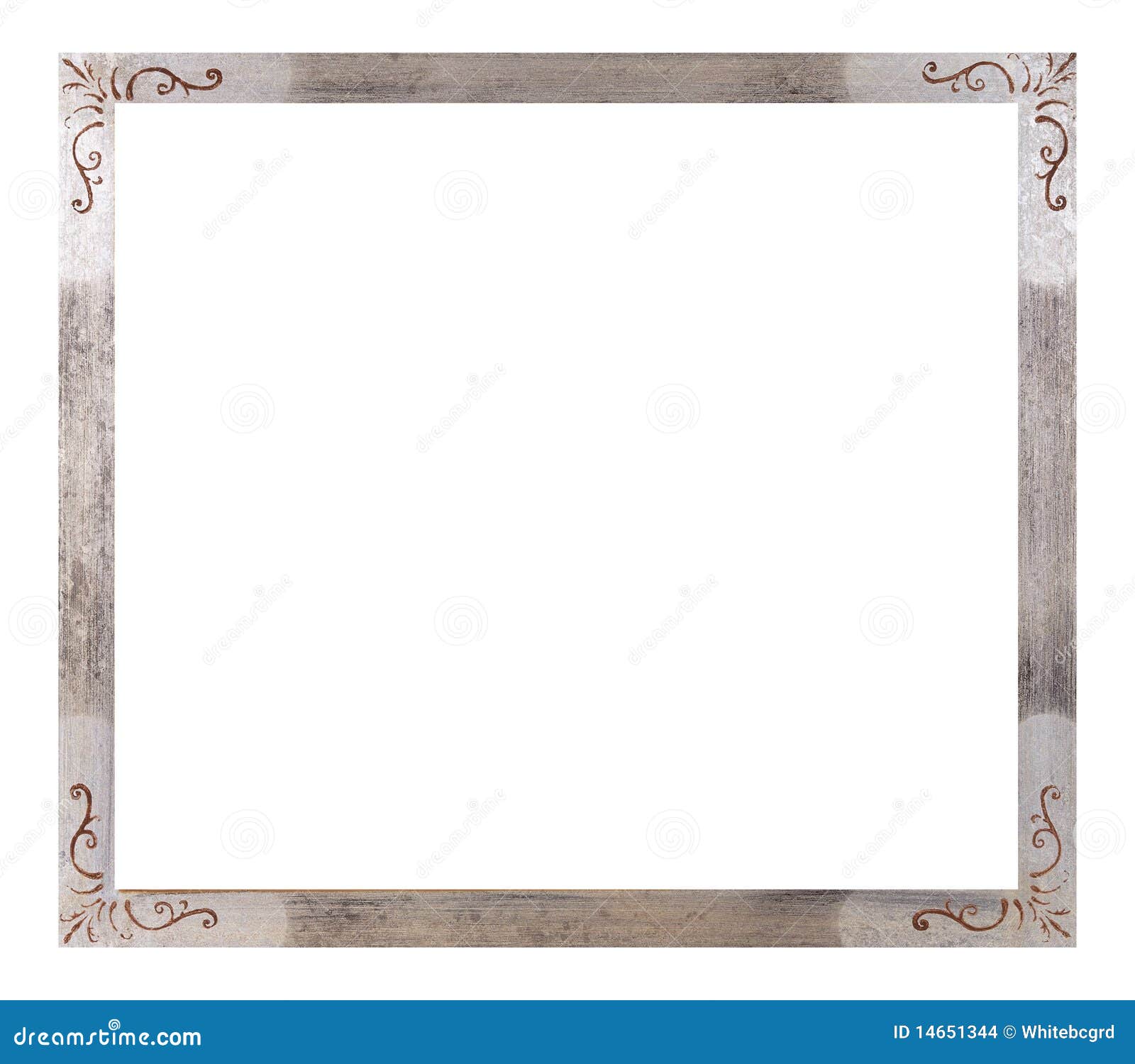 Antique Wooden Frame stock photo. Image of gilded, gallery - 14651344