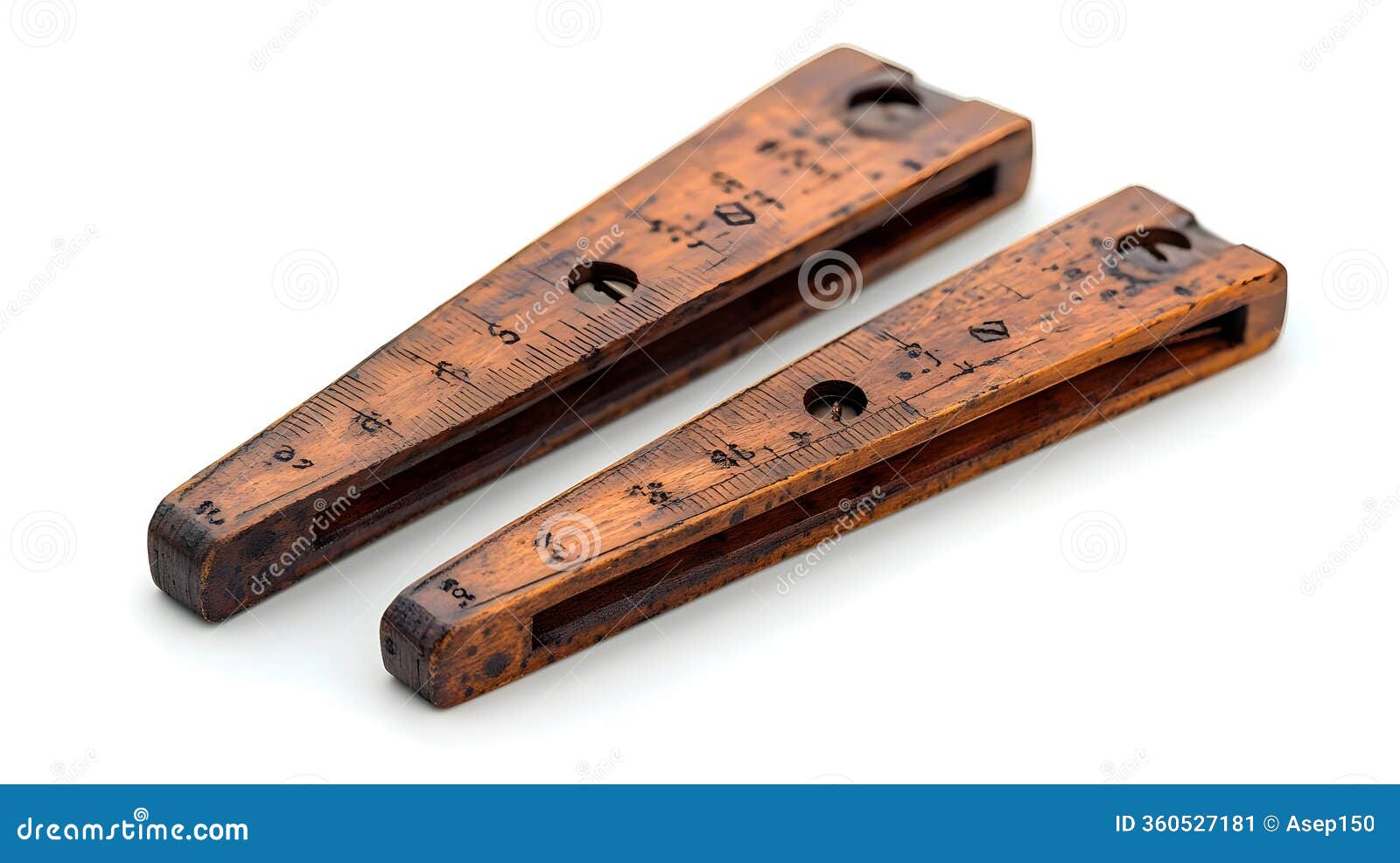 Measuring Tools. Realistic Instruments For Length Measurement. 3D ...