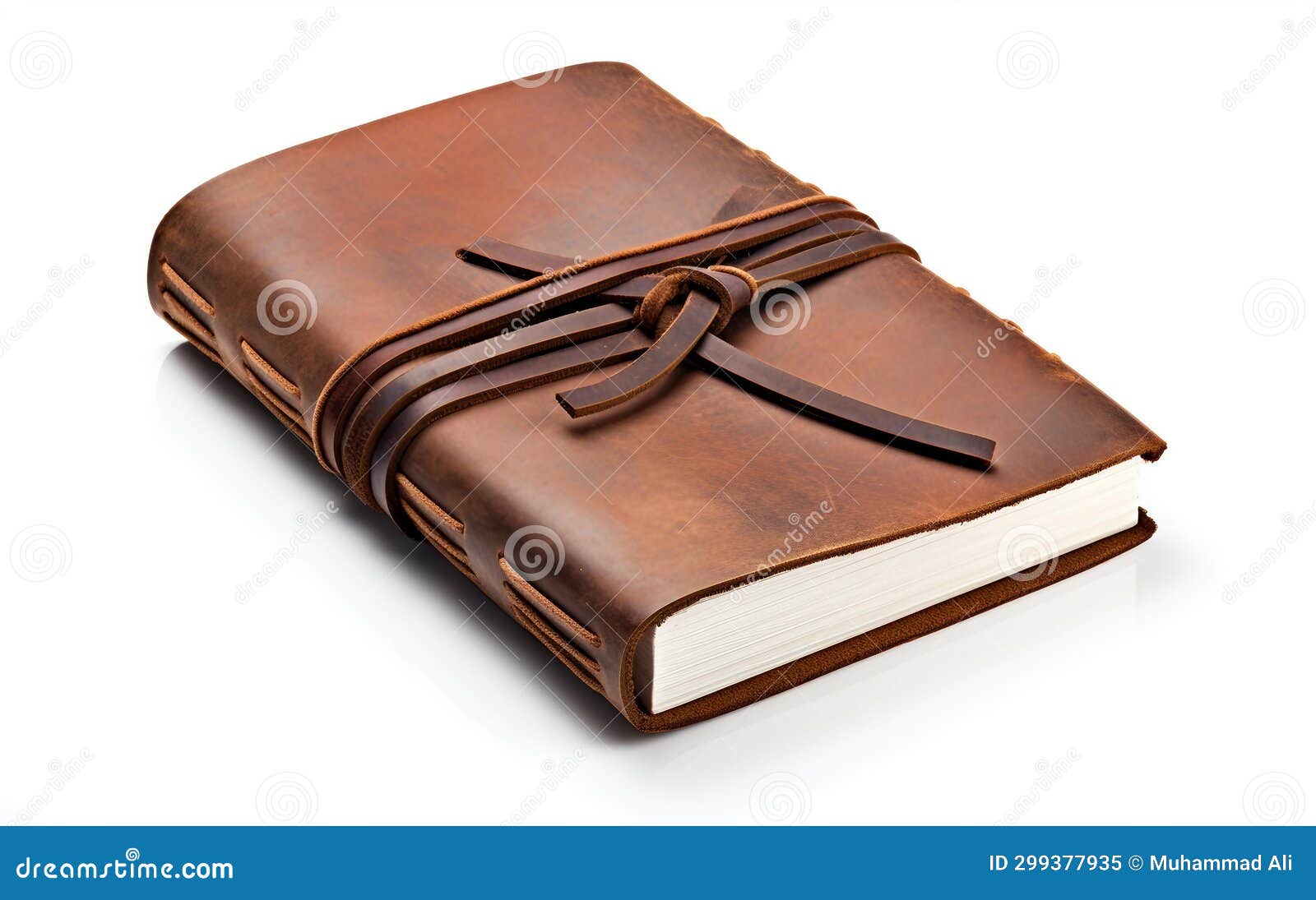 Antique Writing Book on White Background Stock Image - Image of essence ...