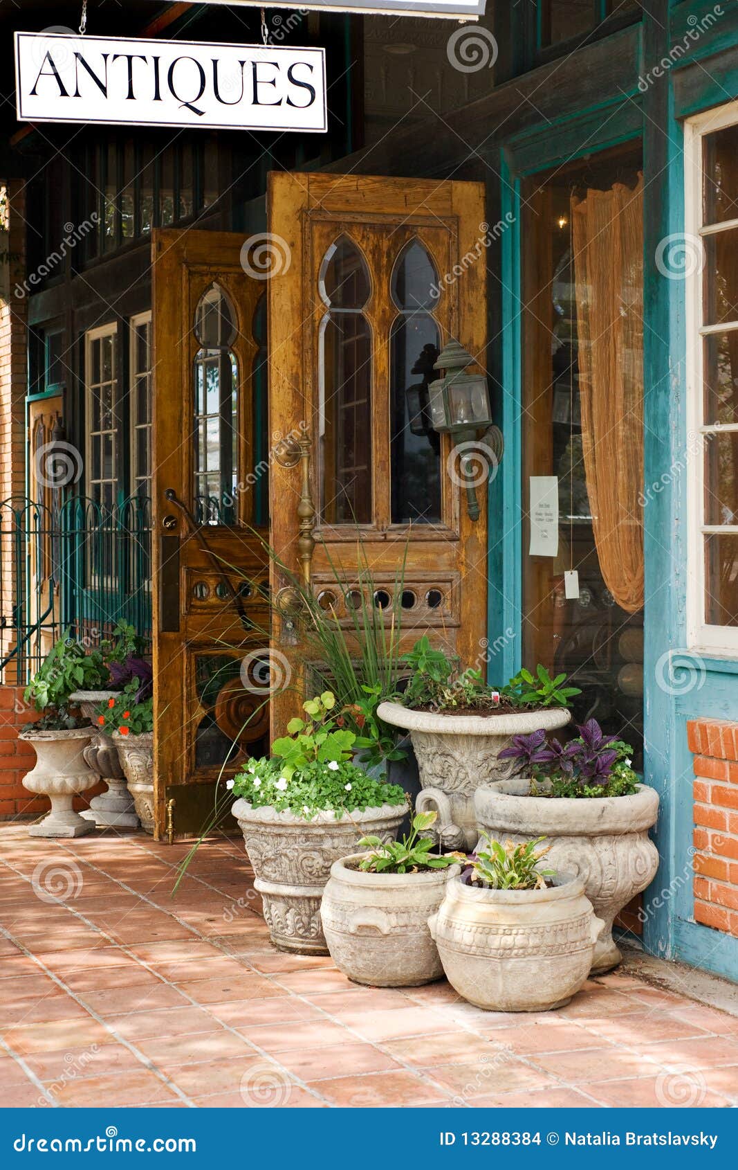 Antiques stock photo. Image of historic, front, stores - 13288384