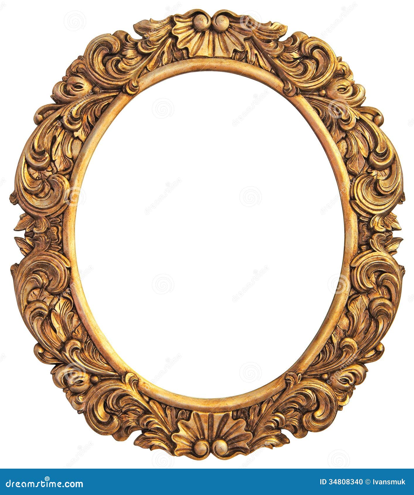 Antiquiteit verguld Kader stock foto. Image of knippen - 34808340