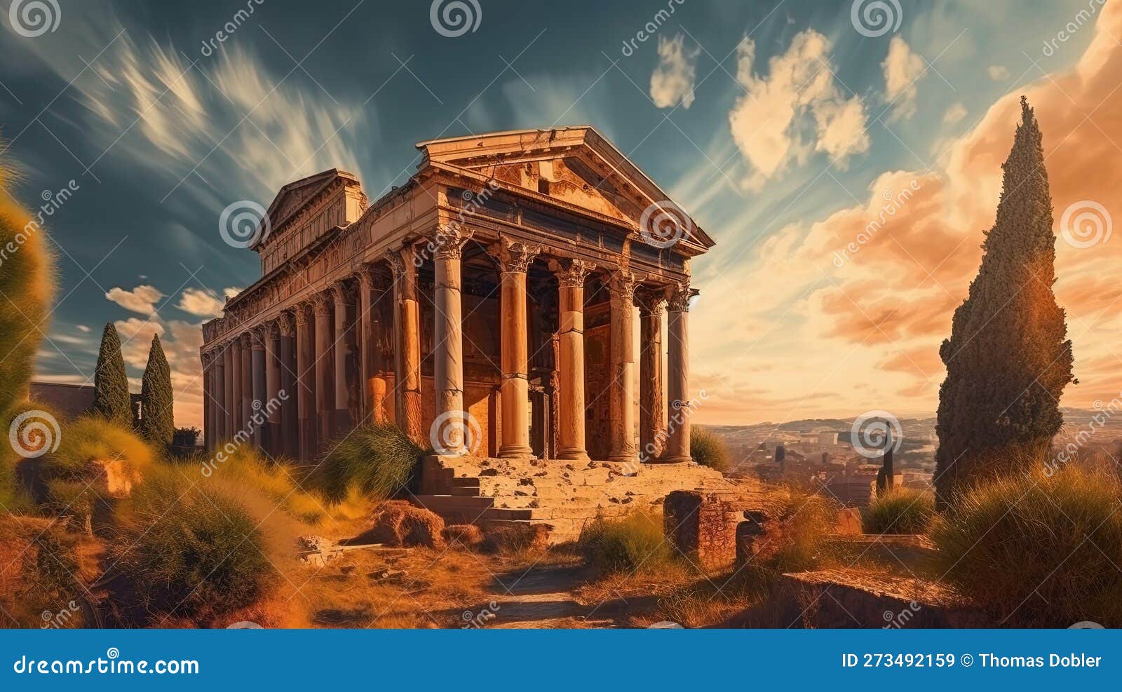 Antiquity Persion in Italy Artwork Stock Illustration - Illustration of ...