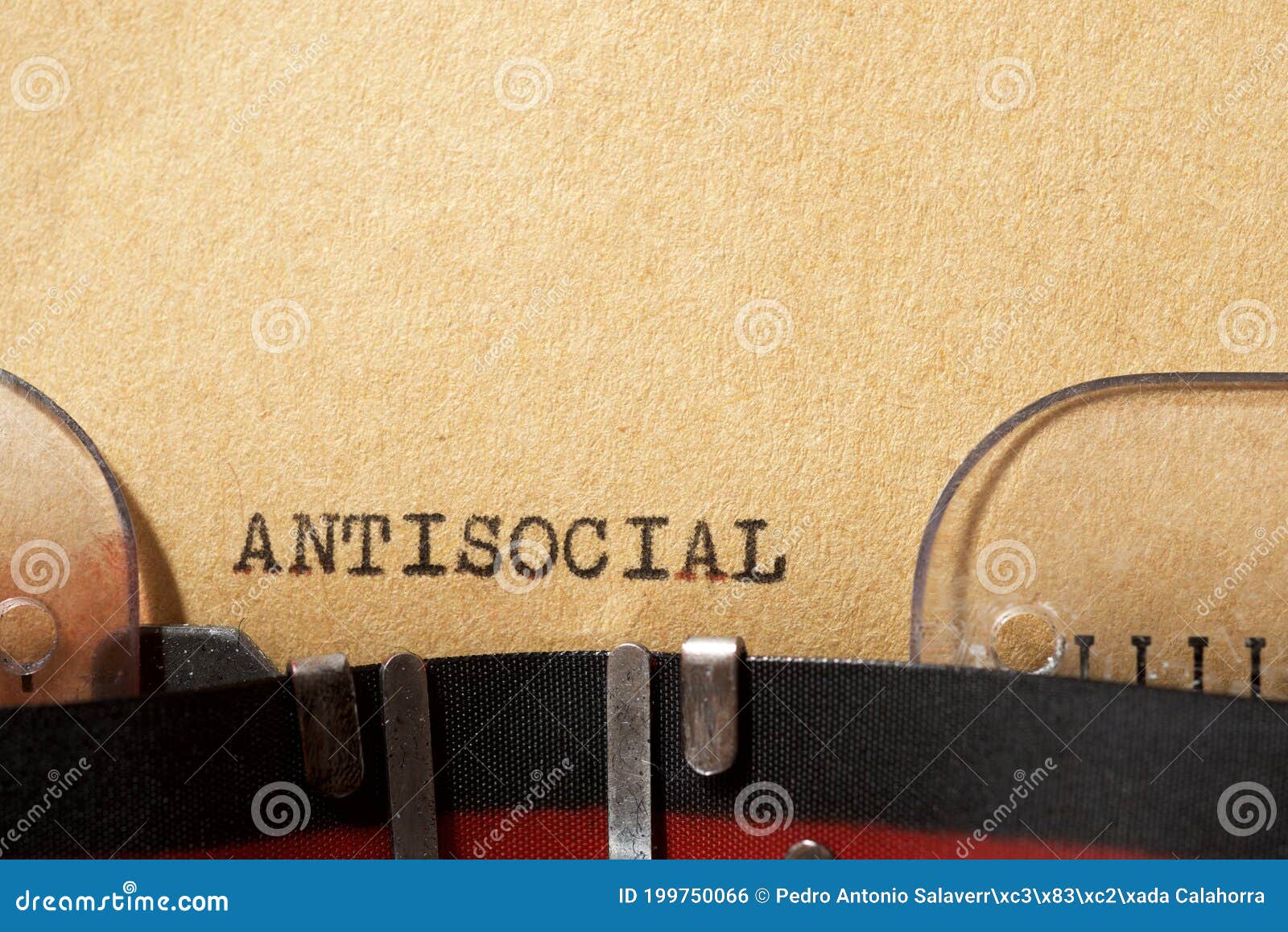 Antisocial word view stock photo. Image of culture, relations - 199750066
