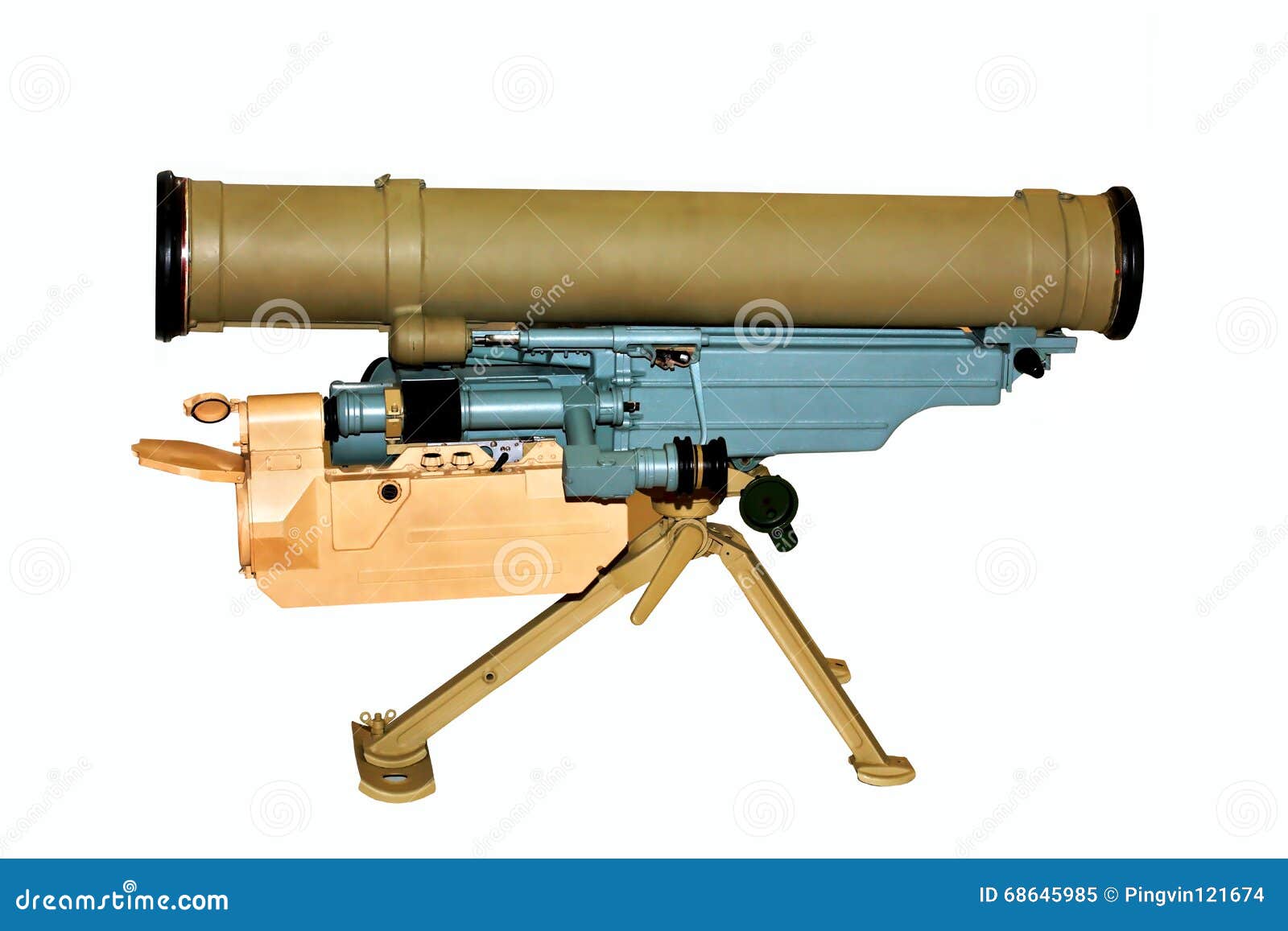 Antitank missile system stock image. Image of military - 68645985
