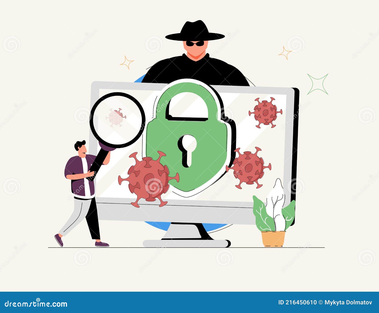 Antivirus Software Development. Malware, Computer Virus and Spyware, Industrial Cybersecurity ...