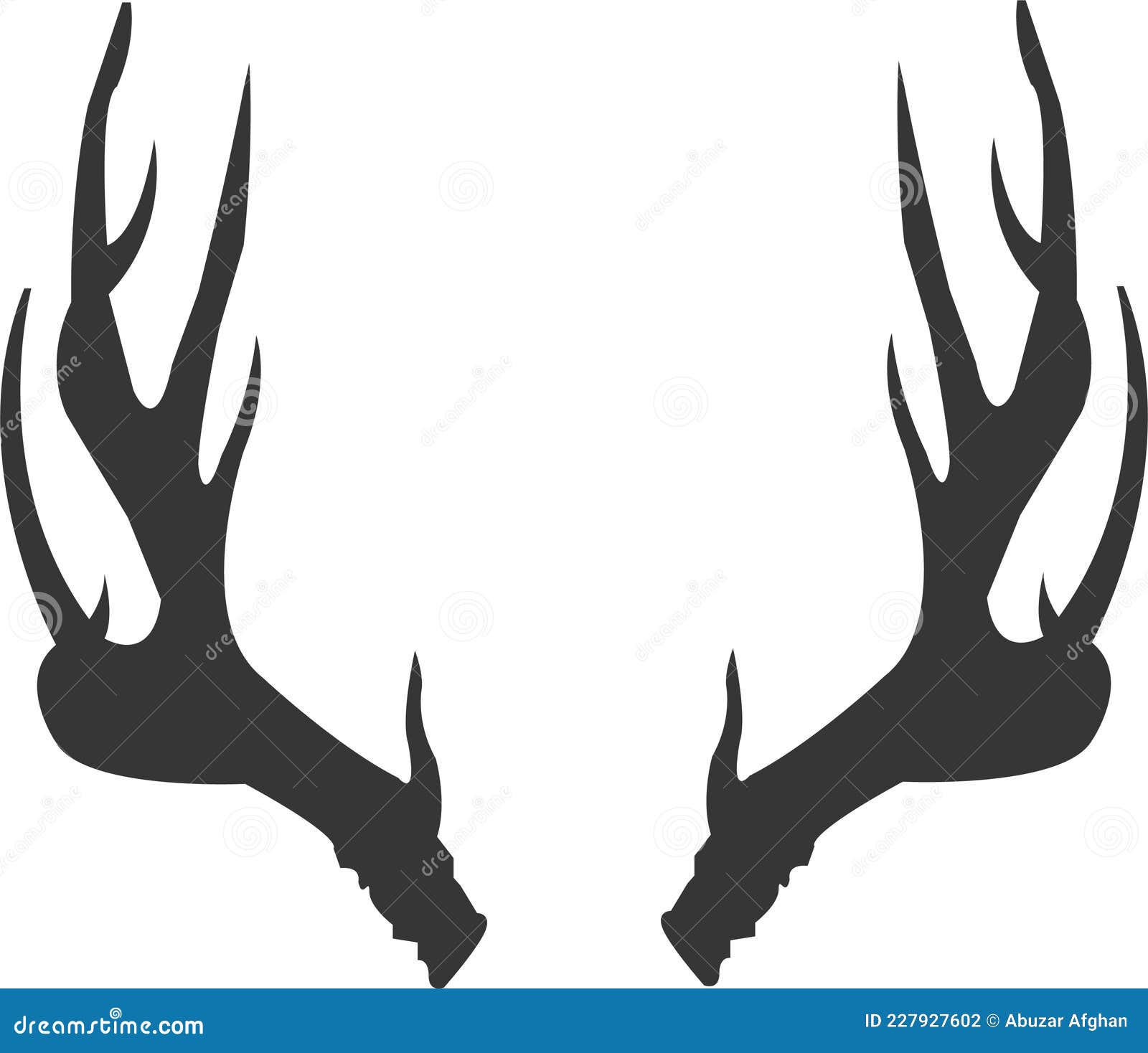 Antler Jpage With Svg Clipart Silhouette Design Vector Antler Deer