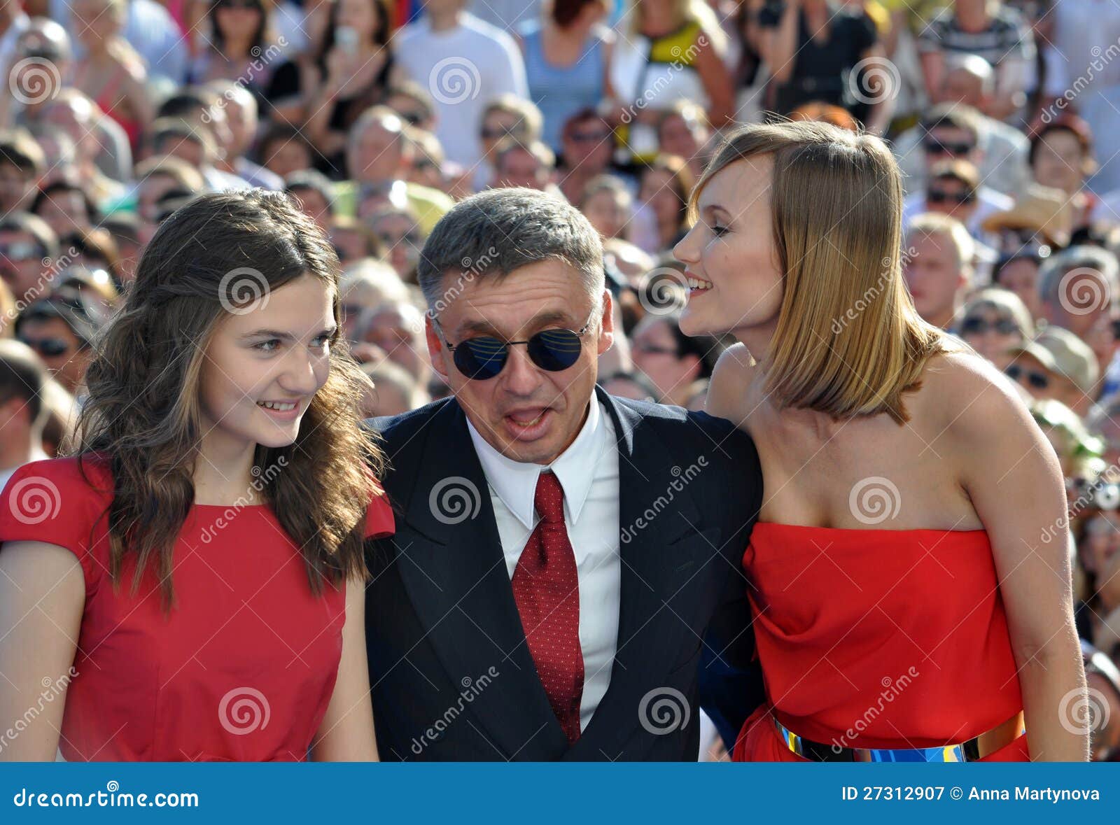 Anton Tabakov E Suas Esposa E Filha Fotografia Editorial - Imagem de ...
