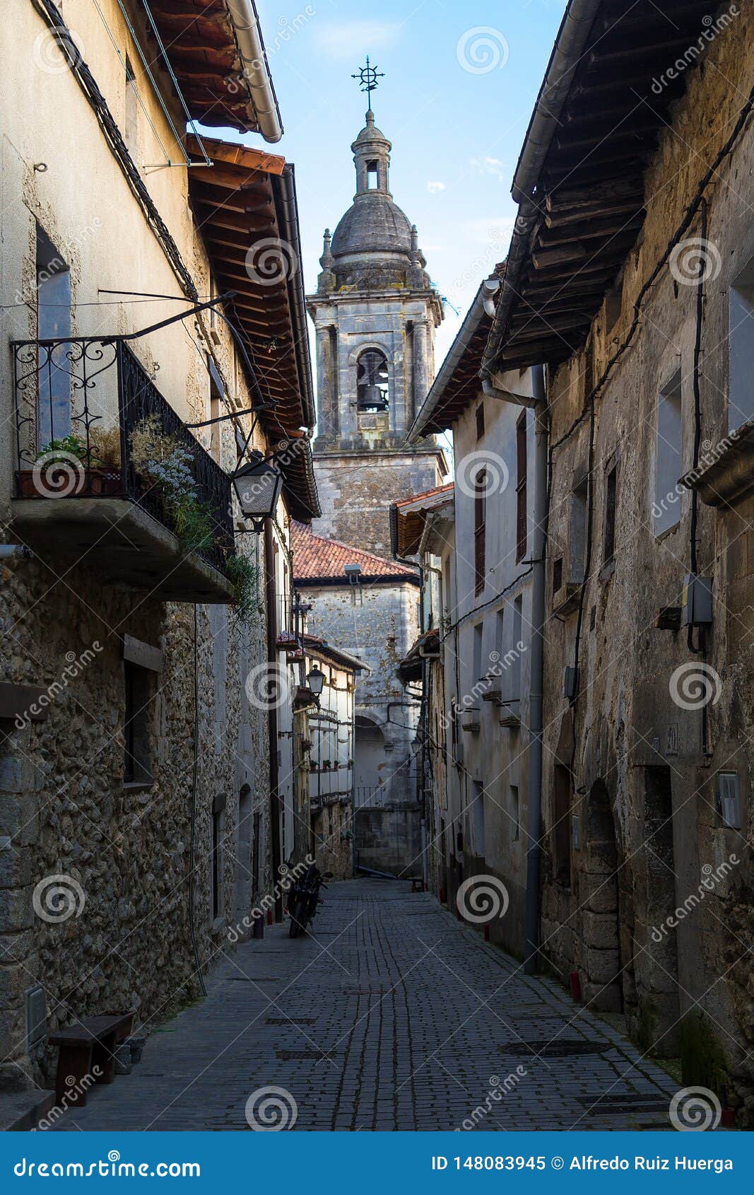 Antonana, Medieval Viillage In Araba, Alava Royalty-Free Stock Photo ...