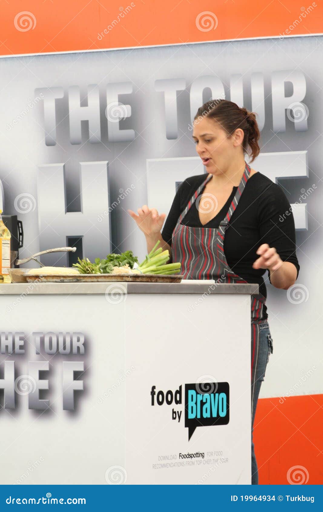 Antonia Lofaso editorial stock image. Image of female - 19964934