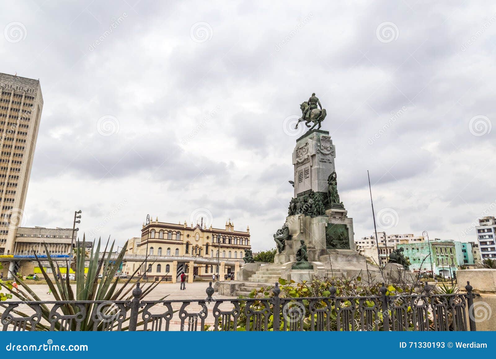 Antonio Maceo Monument in Havana, Cuba Stock Image - Image of caribbean ...