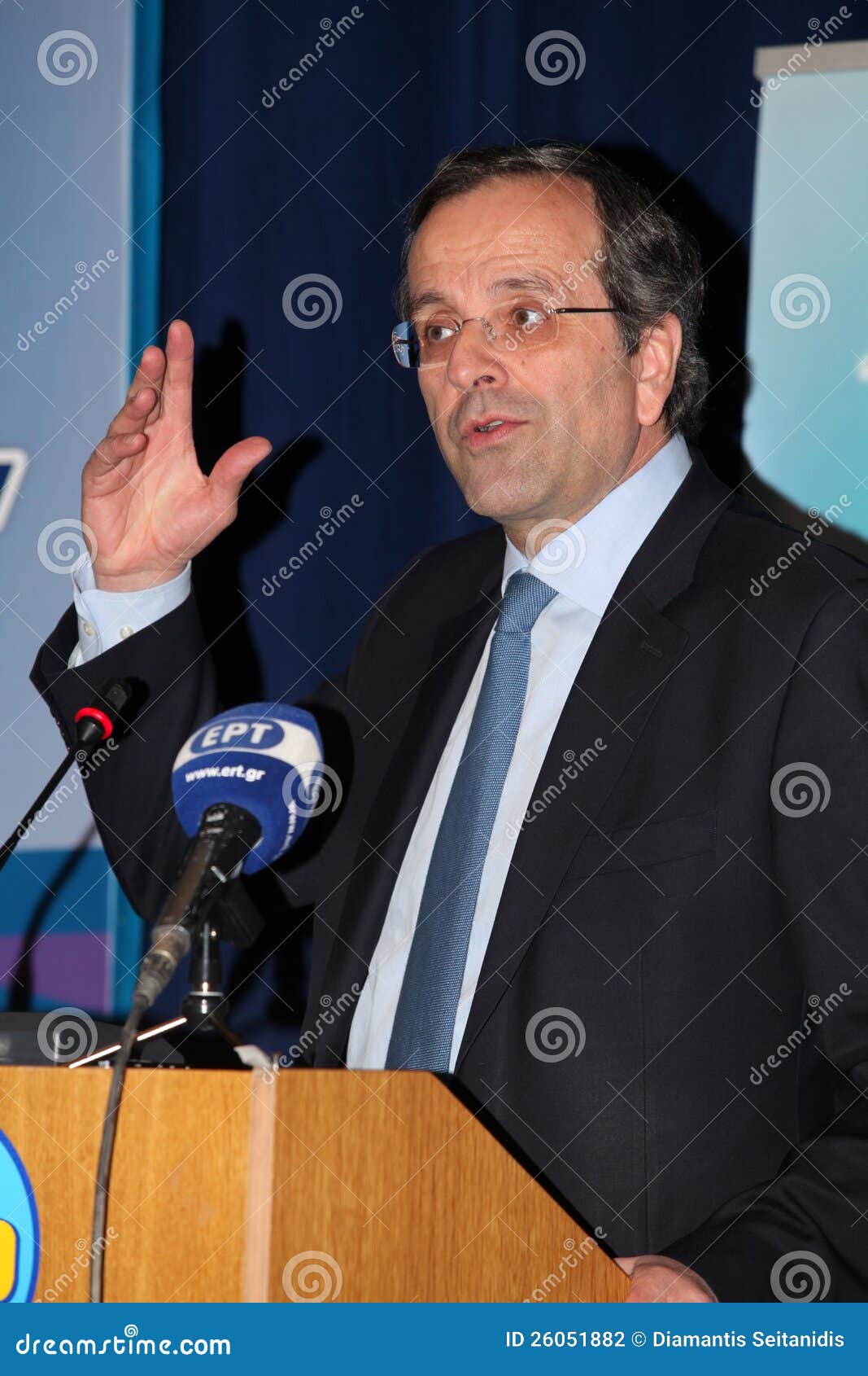 Antonis Samaras editorial photography. Image of europe - 26051882