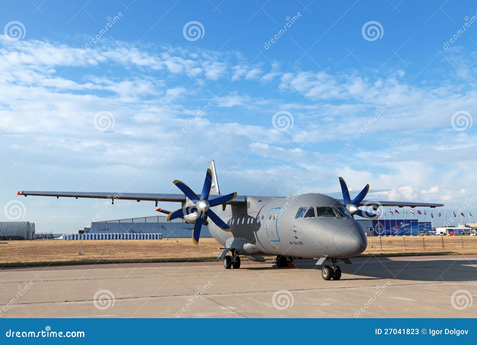 Antonov an-140 editorial stock photo. Image of anniversary - 27041823