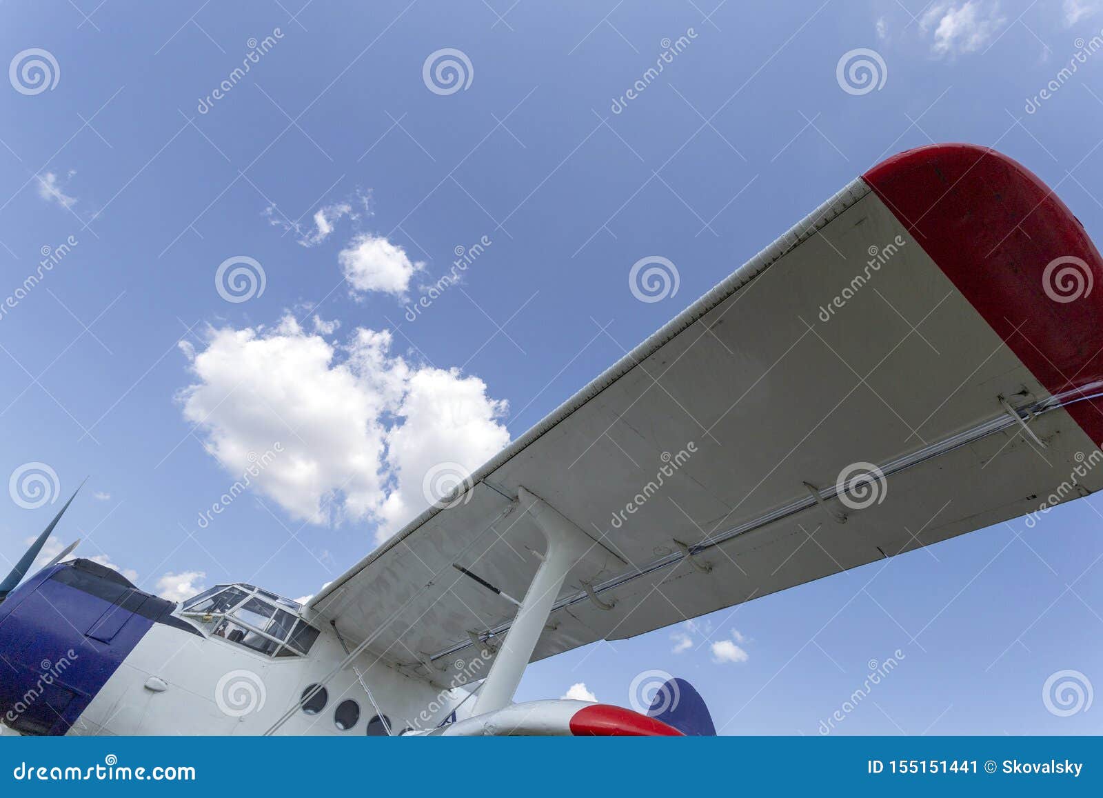 Antonov an-2 Biplane Propeller Airplane in the Aeropark, Budapest ...