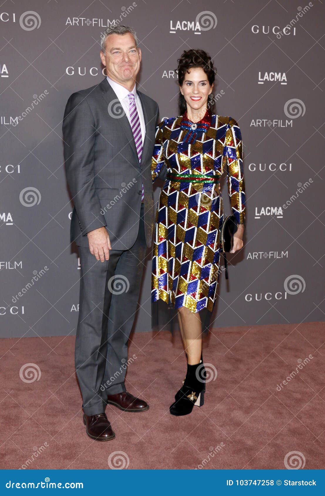 Antony Ressler E Jami Gertz Foto de Stock Editorial - Imagem de ...