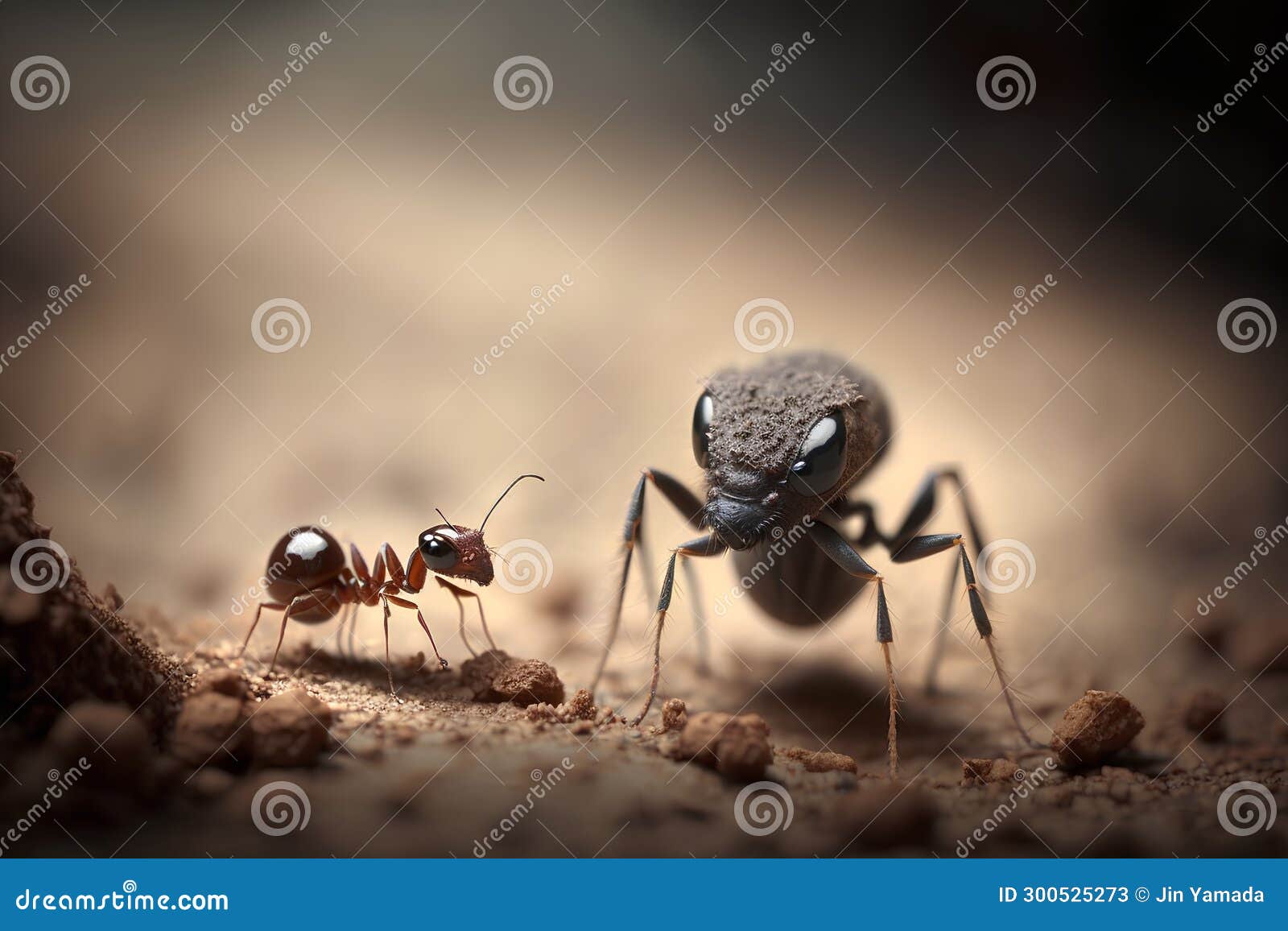 Ants are the Most Common Species of Ants in the World. Stock ...