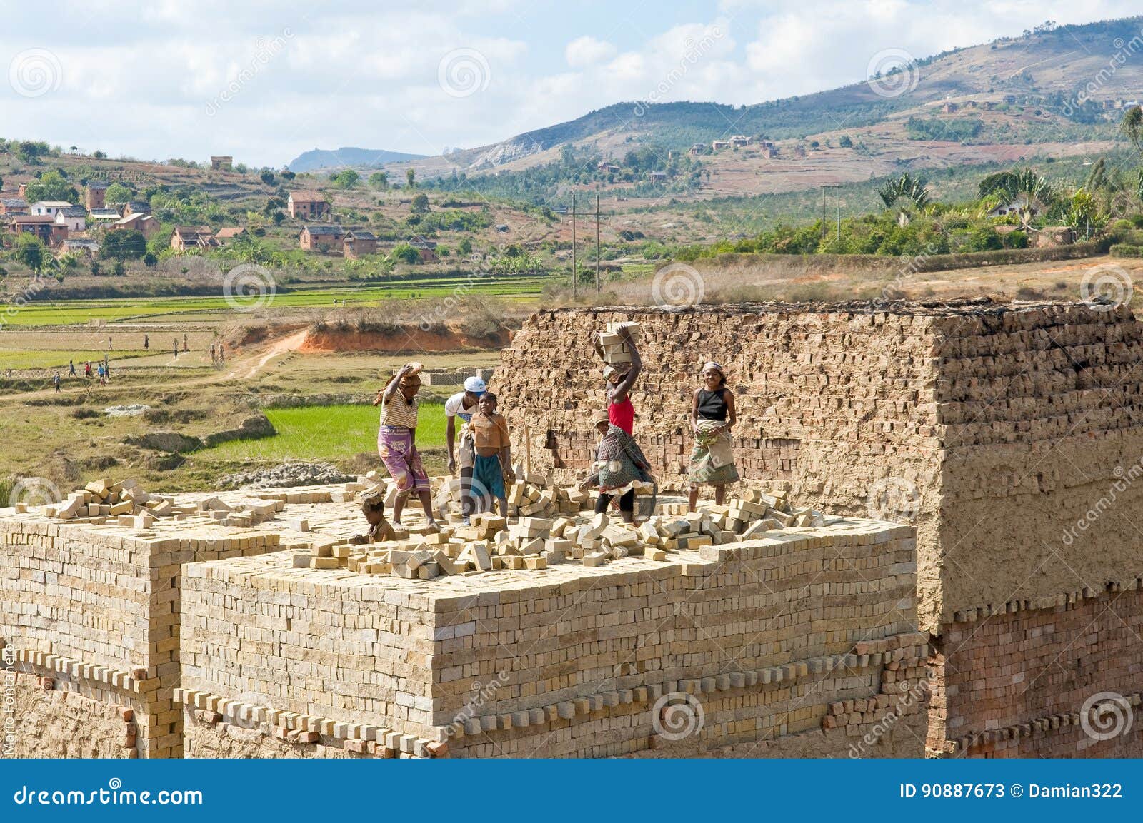 ANTSIRABE, MADAGASCAR, 13 SEPTEMBER, 2014 Redactionele Stock Foto ...