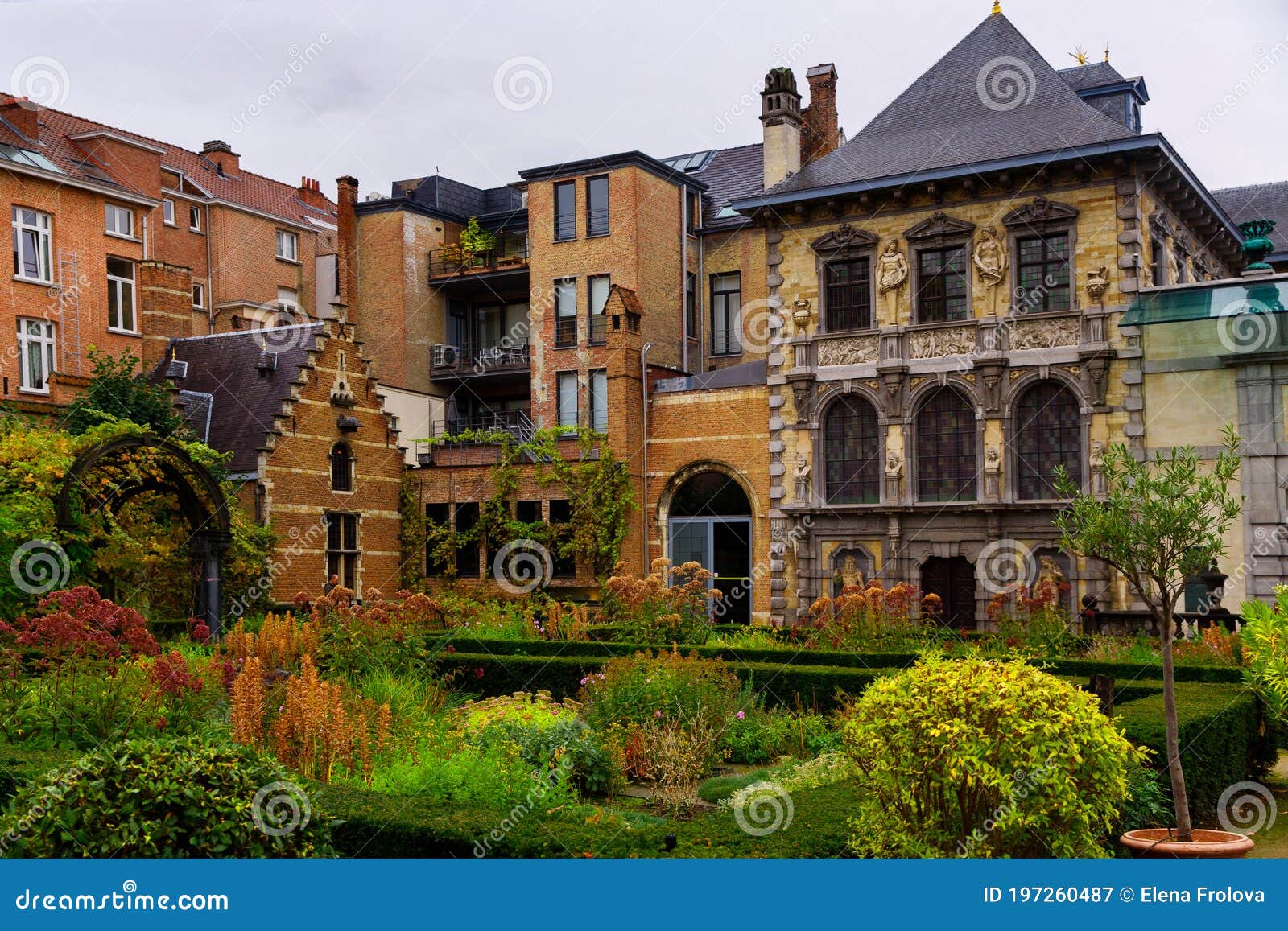 ANTWERP, BELGIUM - October 2, 2019: Rubens House Museum in Antwerp ...