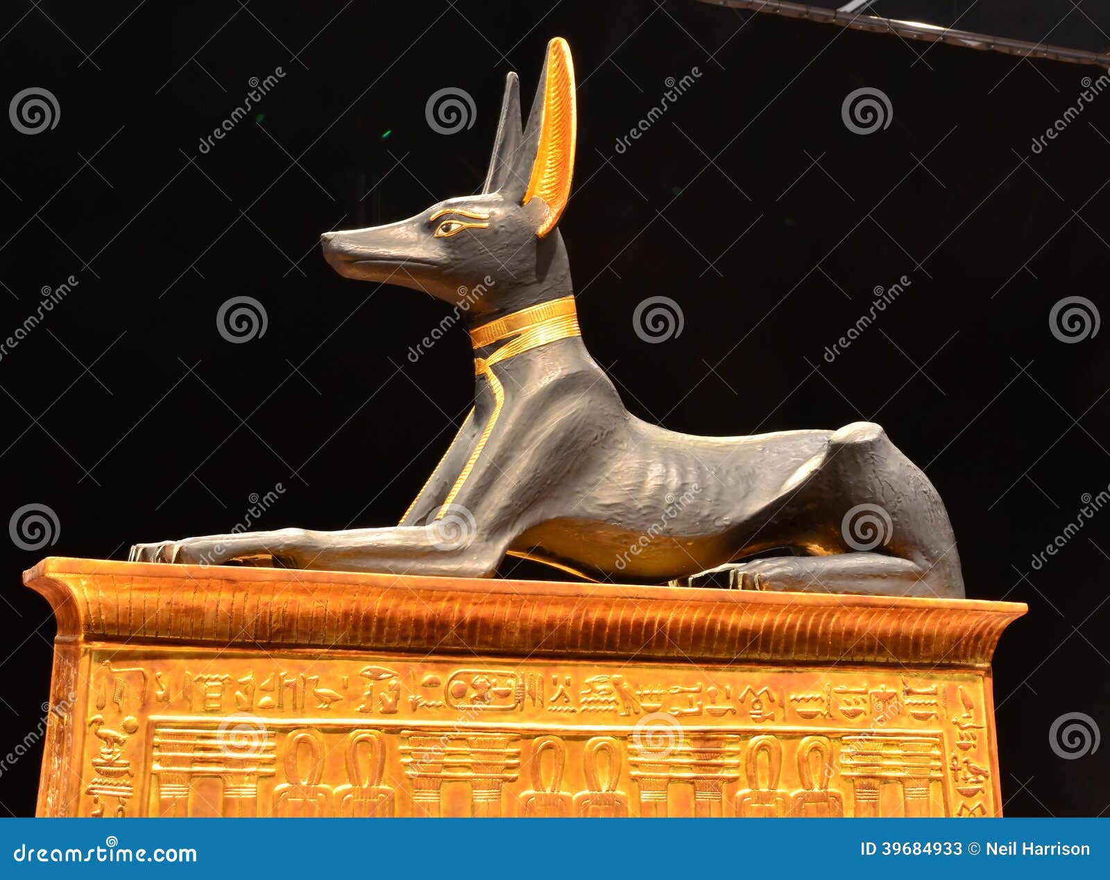 Anubis foto de archivo editorial. Imagen de protector - 39684933