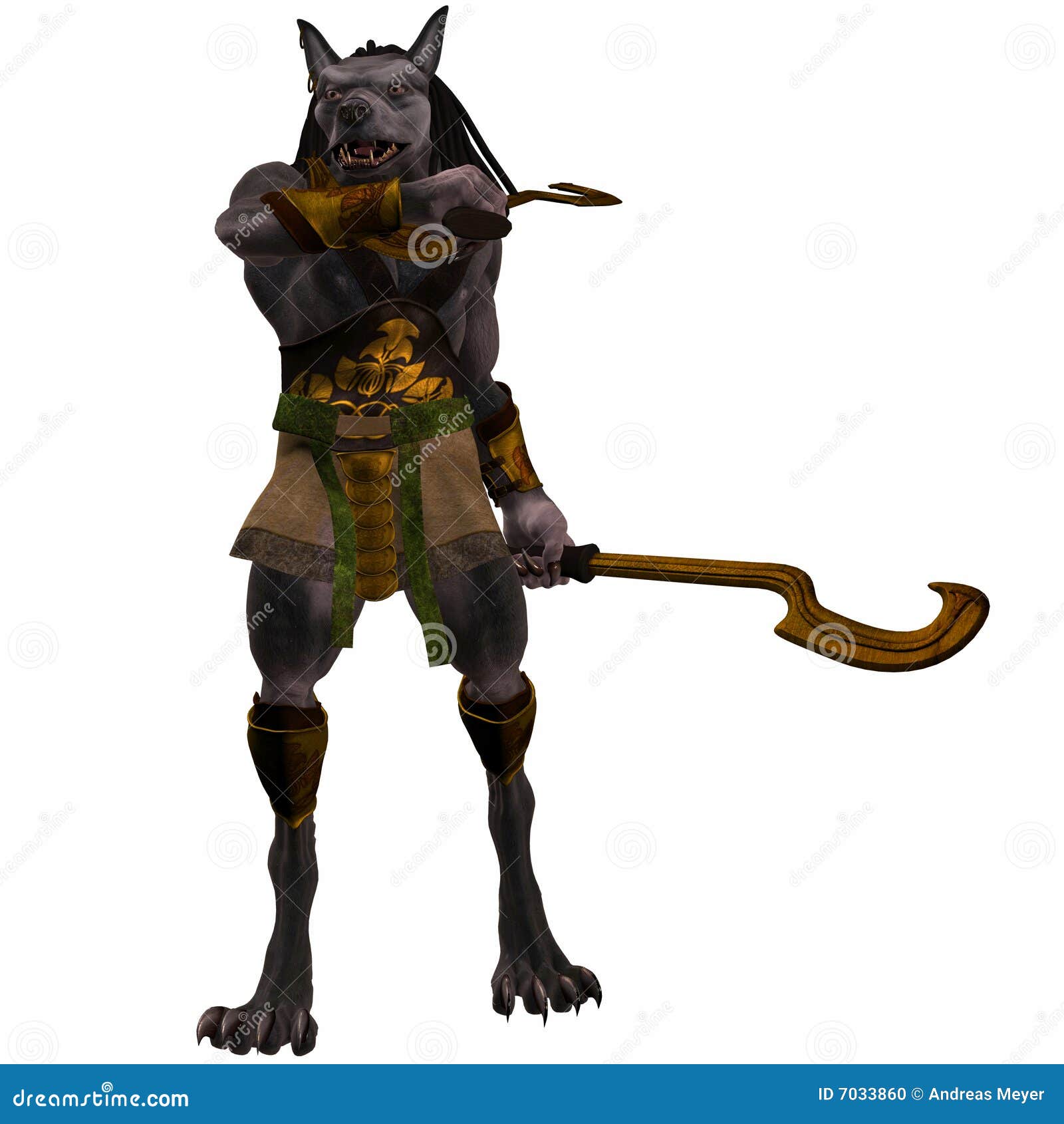 Anubis-Fantasy Egyptian Monster Stock Photo | CartoonDealer.com #7033860