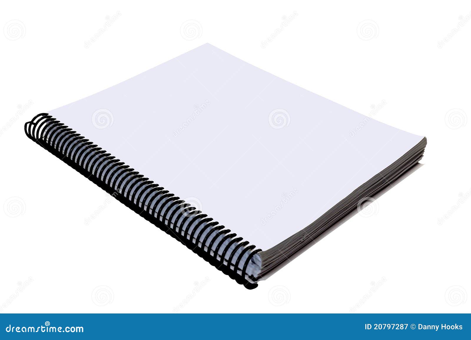 Anule O Caderno Espiral Aberto Imagem de Stock - Imagem de folha ...