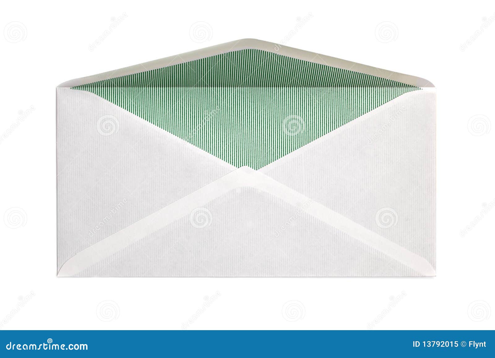 Anule o envelope aberto imagem de stock. Imagem de branco - 13792015